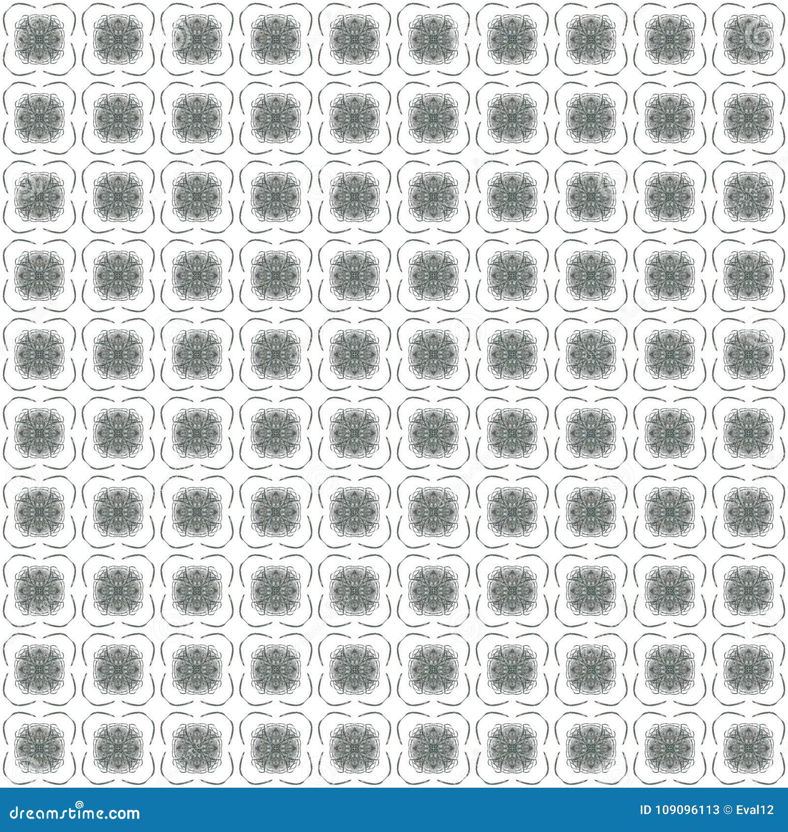 Seamless Abstract Gray Texture Fractal Patterns Stock Illustration ...