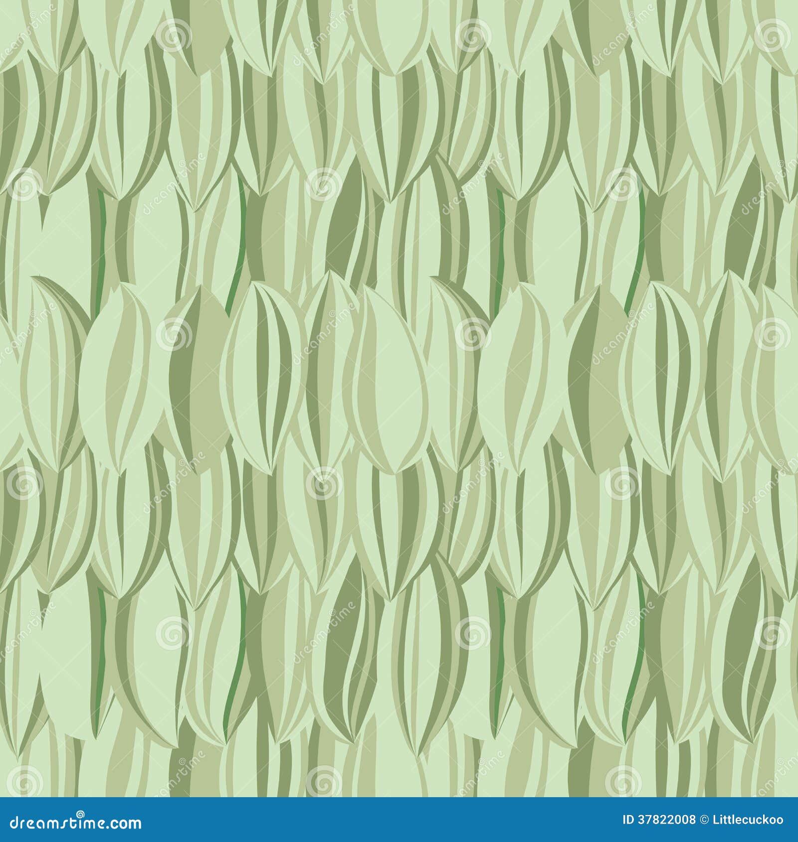 Seamless Abstract Green Texture Stock Vector - Illustration of nature ...