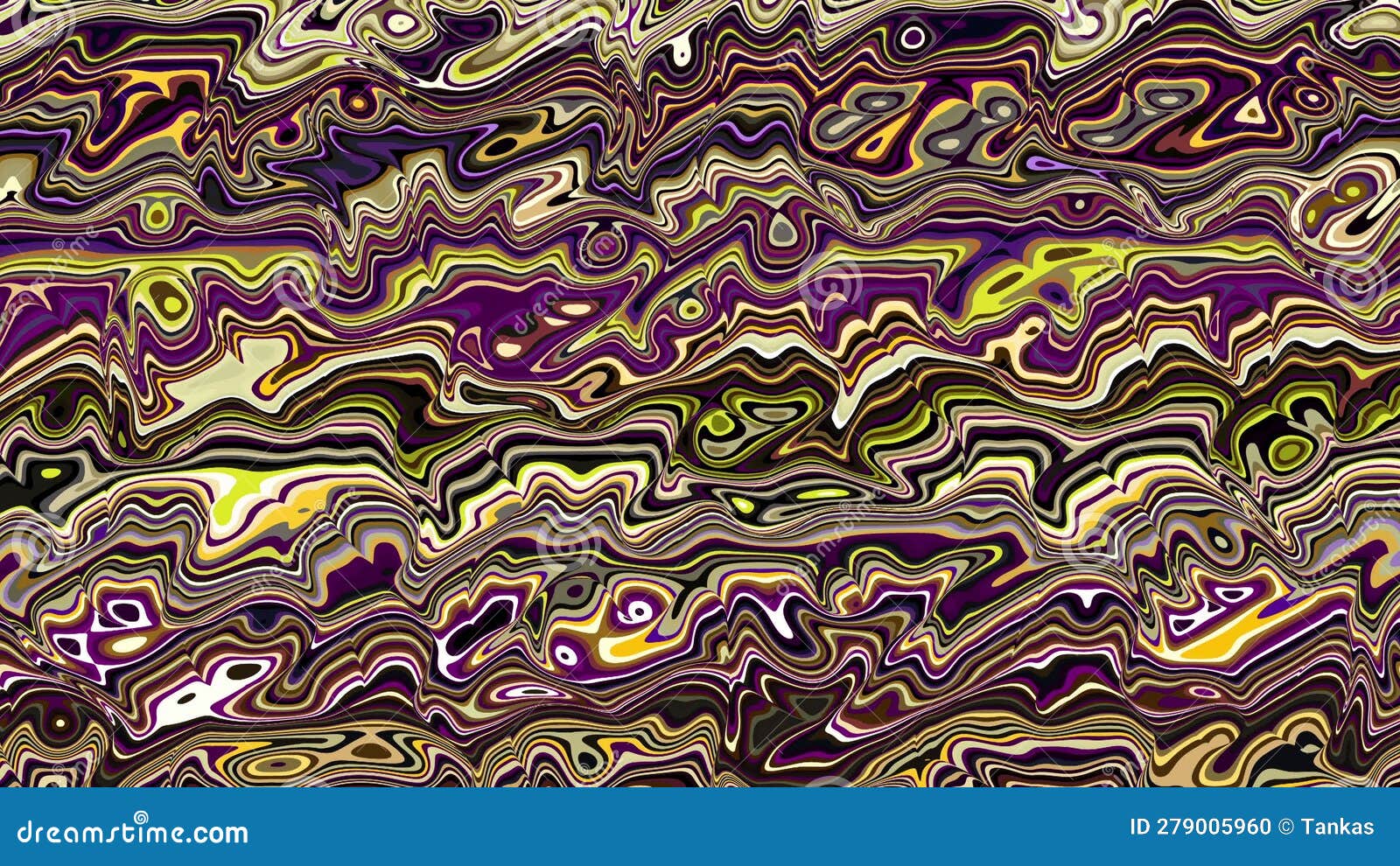 Seamless Abstract Liquid Marble Background for Loop Playback. Stock ...