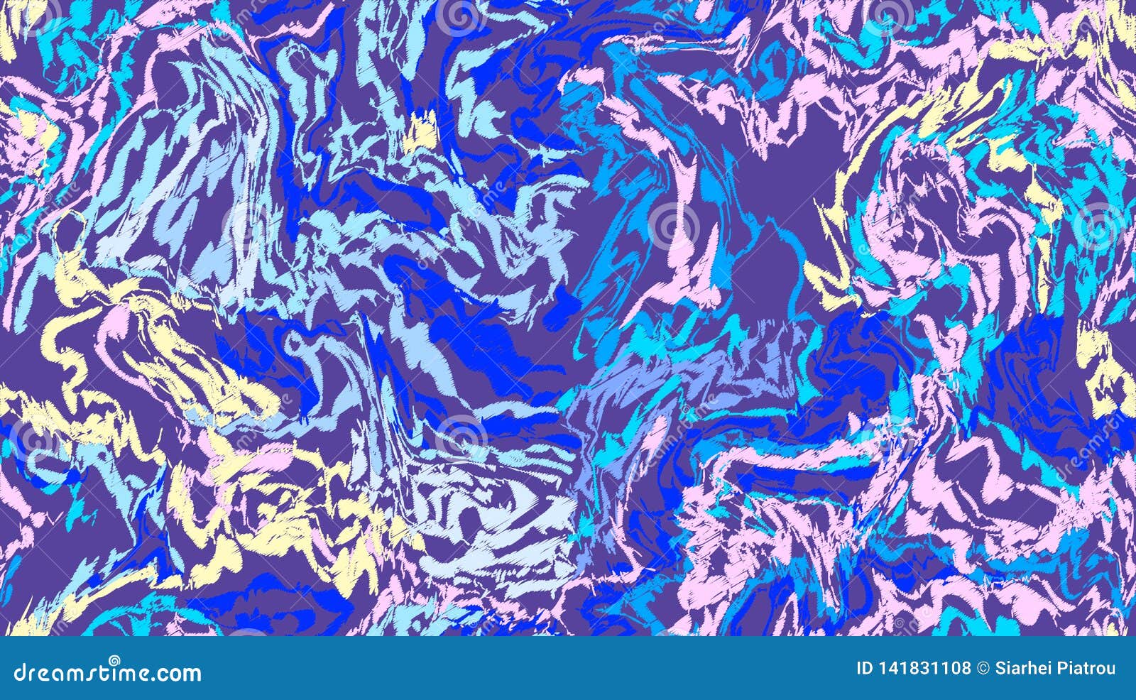 Seamless Abstract Marble Pattern Stock Illustration - Illustration of ...