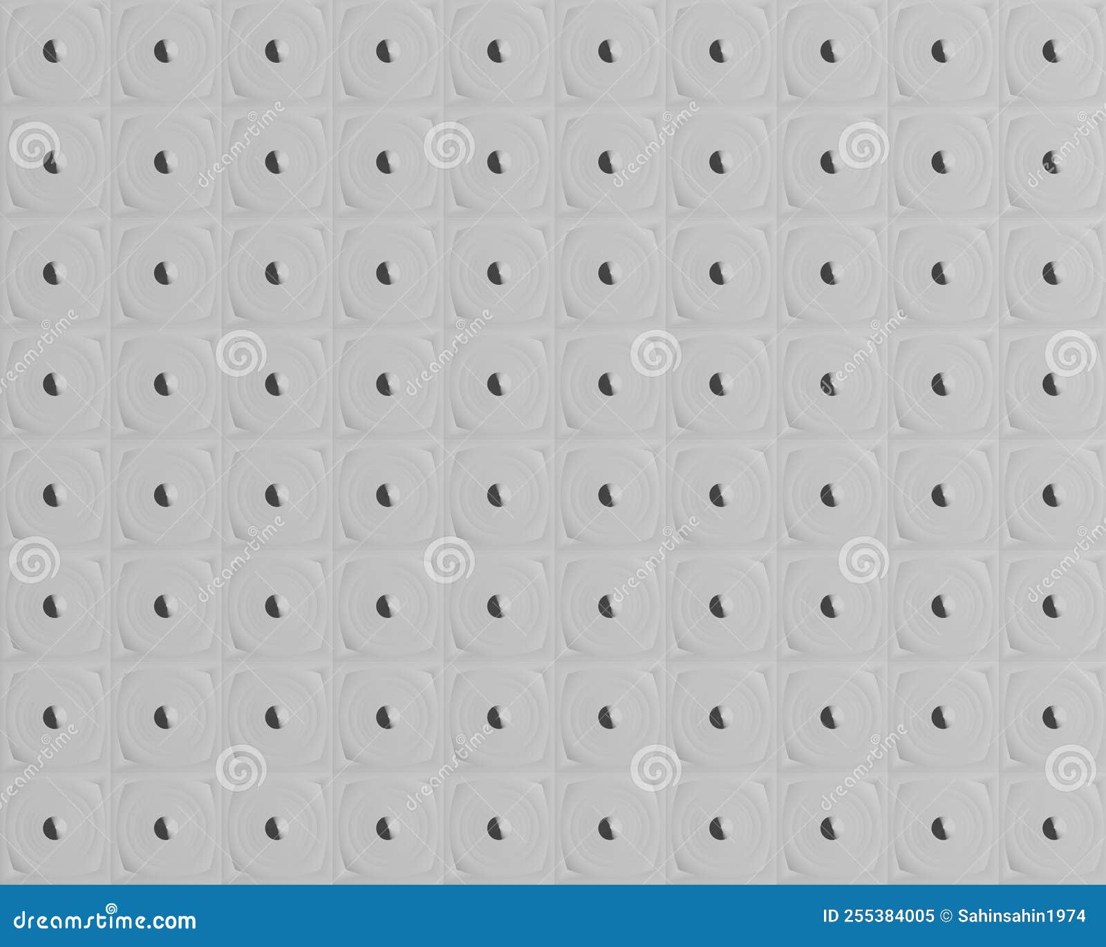 Seamless Abstract Metallic Transparent Dots on Gray Backdrop, Gray ...