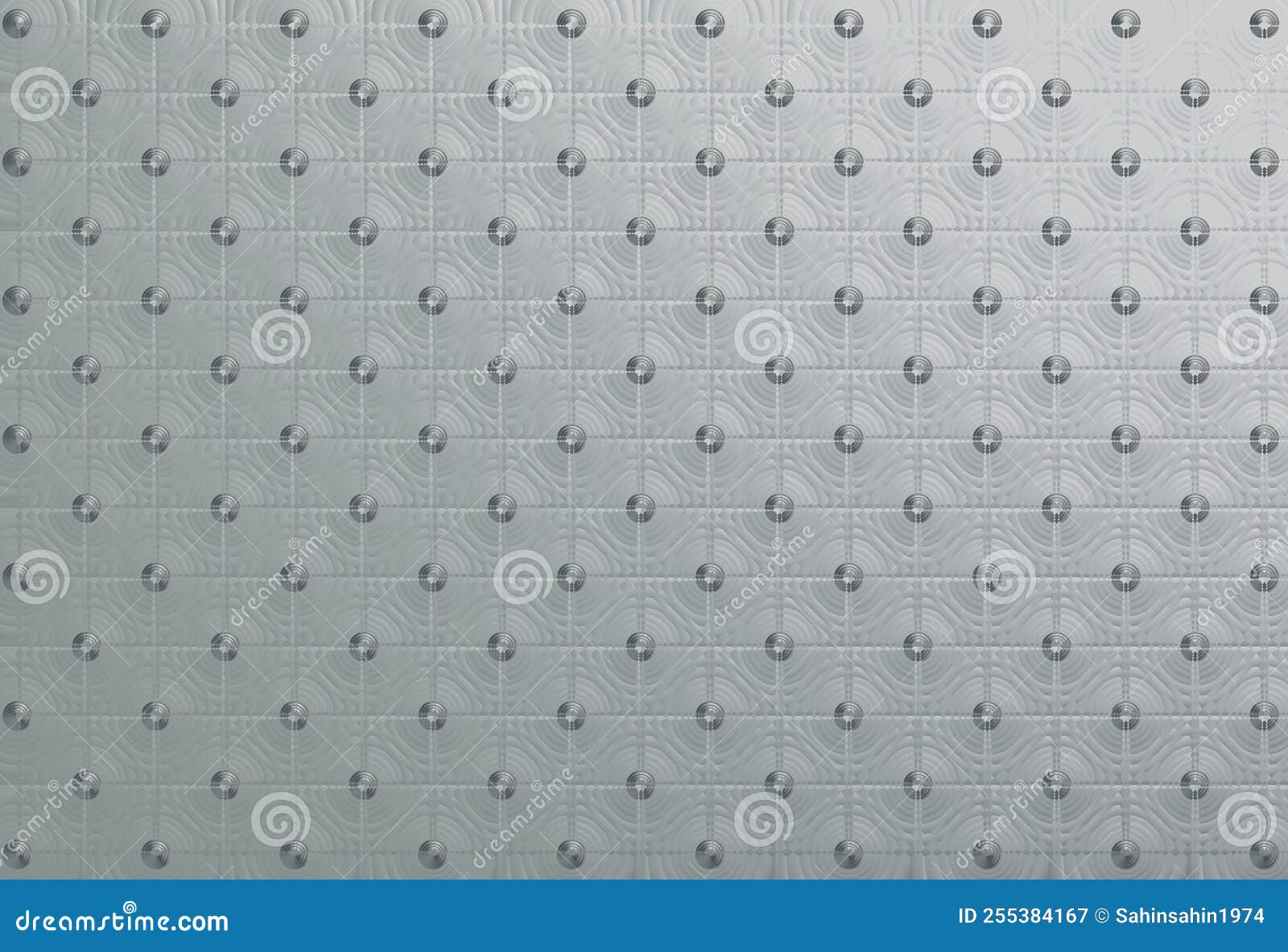 Seamless Abstract Metallic Transparent Dots on Gray Backdrop, Gray ...