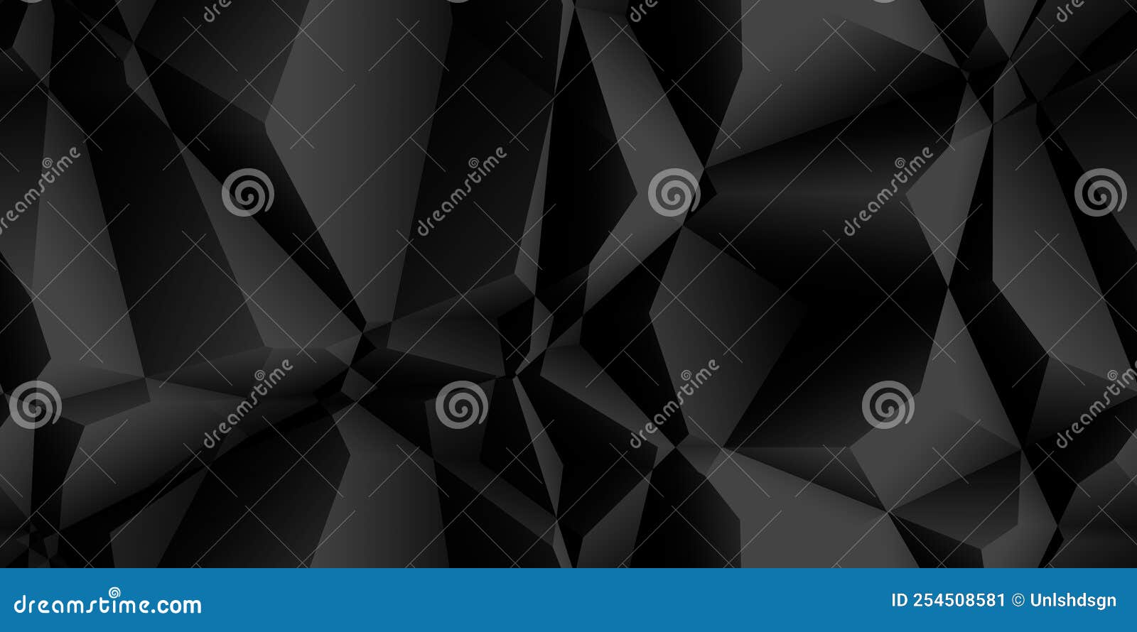 Seamless Abstract Minimal Black Low Poly Background Texture Stock ...