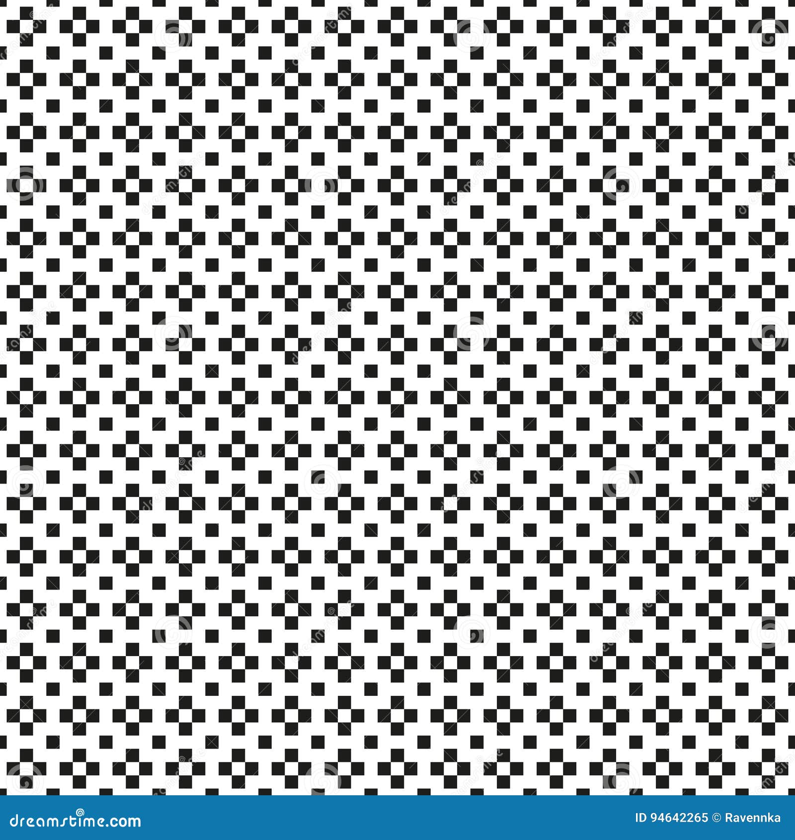 Seamless Abstract Monochrome Plus or Cross Pattern with Missing Stock ...