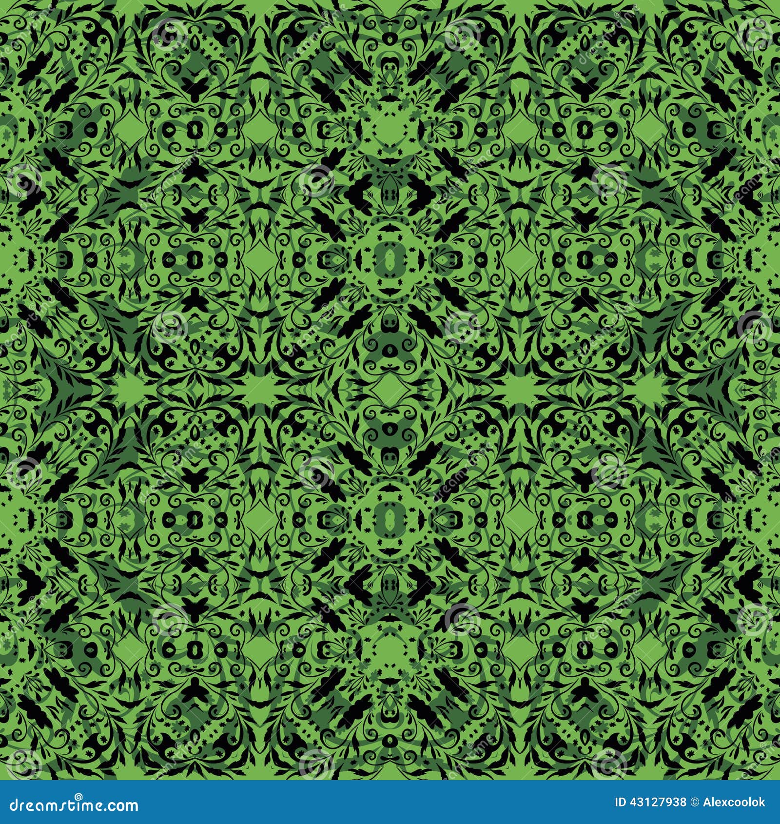 Seamless Abstract Outline Pattern Stock Vector - Illustration of ...