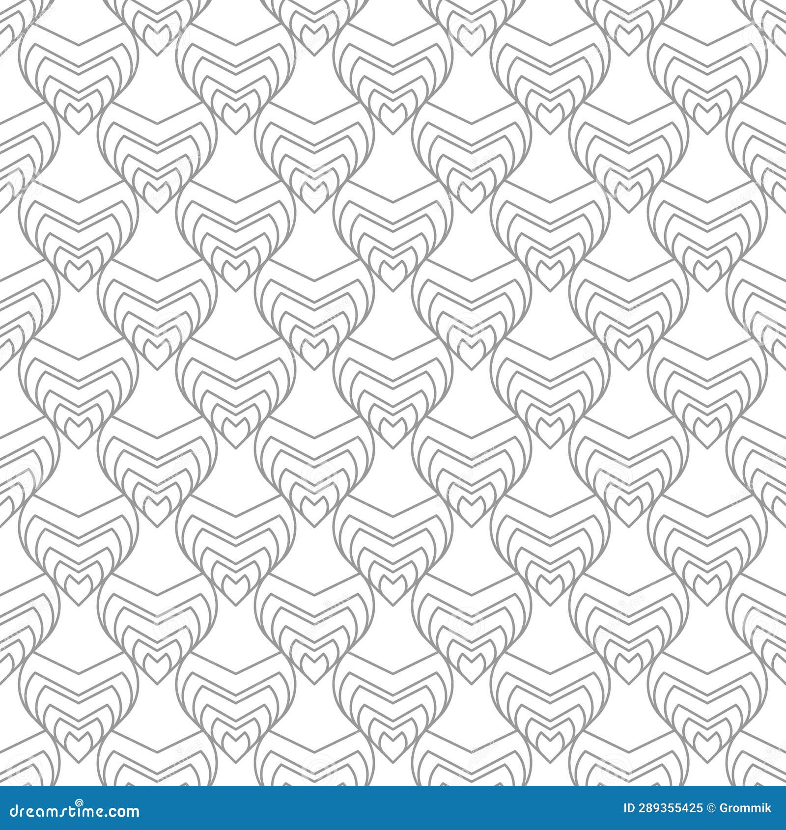 Seamless Abstract Pattern of Arbitrary Elements and Lines Stock ...