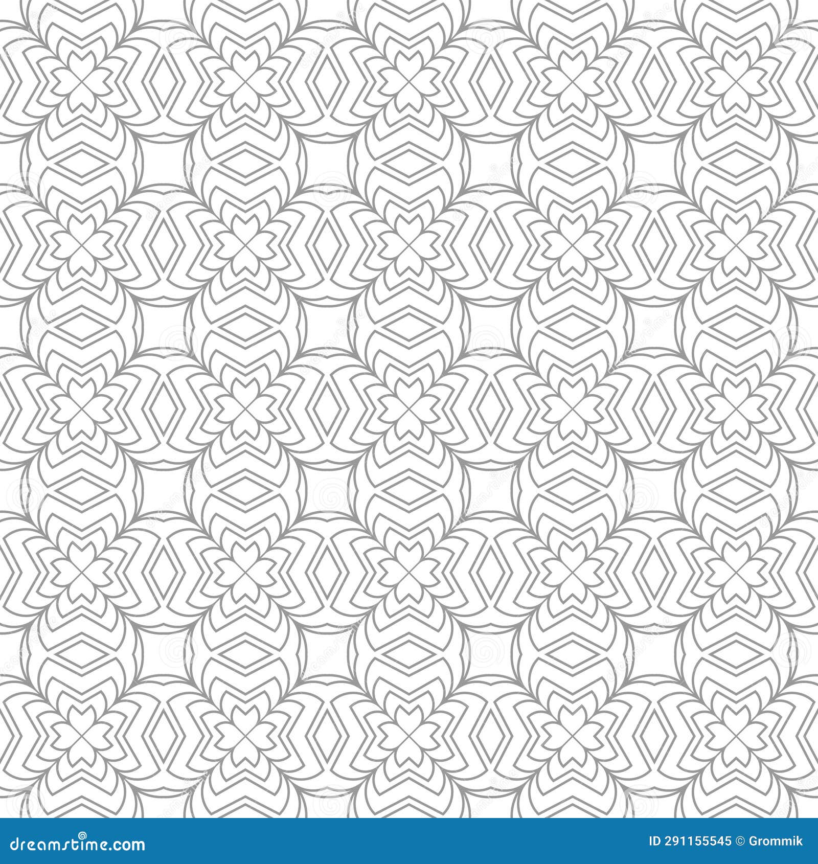 Seamless Abstract Pattern Of Arbitrary Elements And Lines Stock Vector