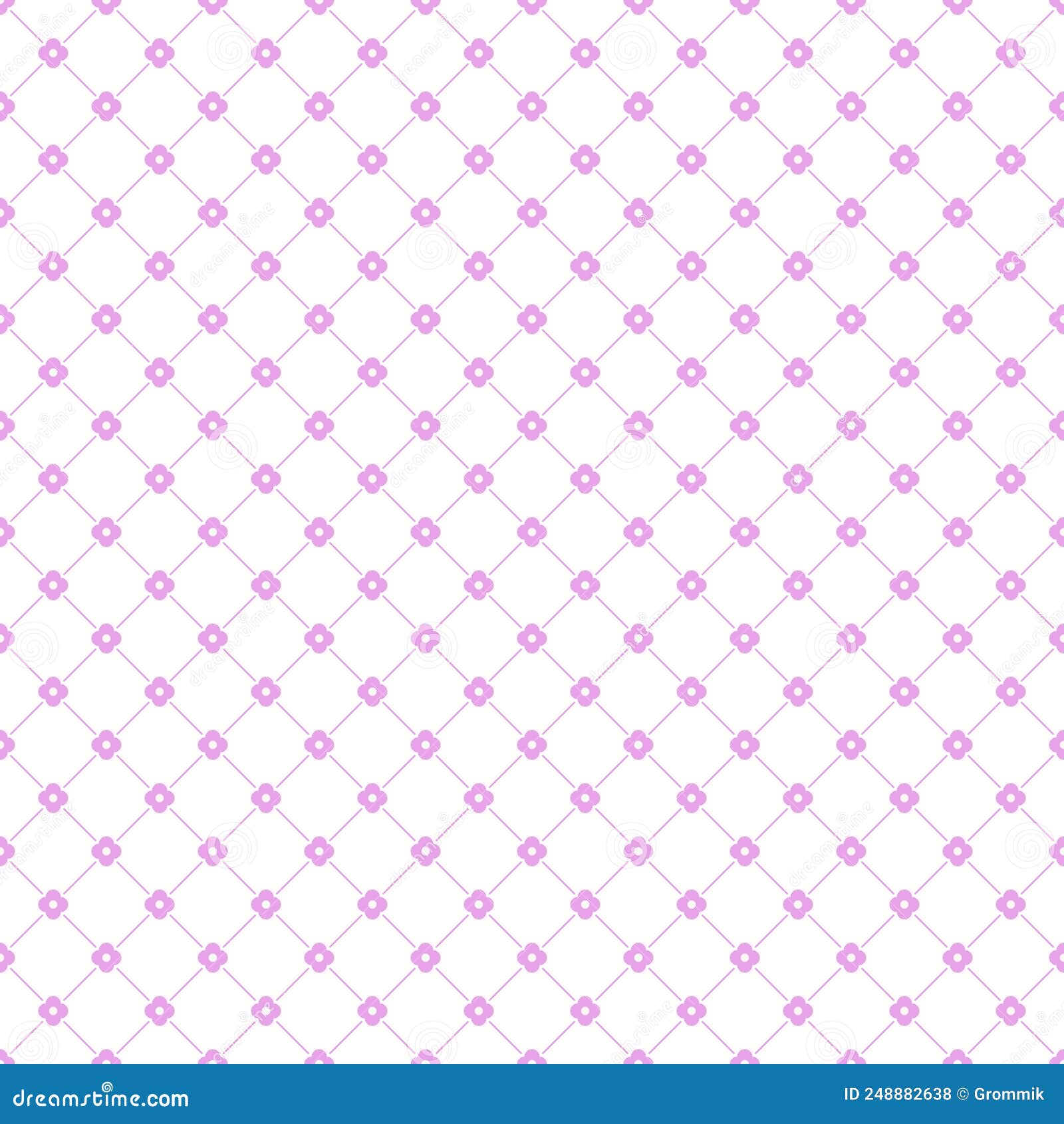 Seamless Abstract Pattern Of Arbitrary Elements For Texture Textiles