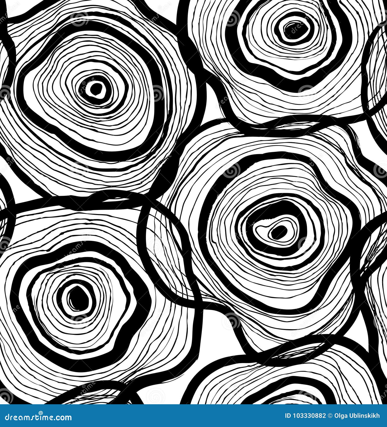 Circles Seamless Abstract Texture Stock Illustrations – 71,498 Circles ...