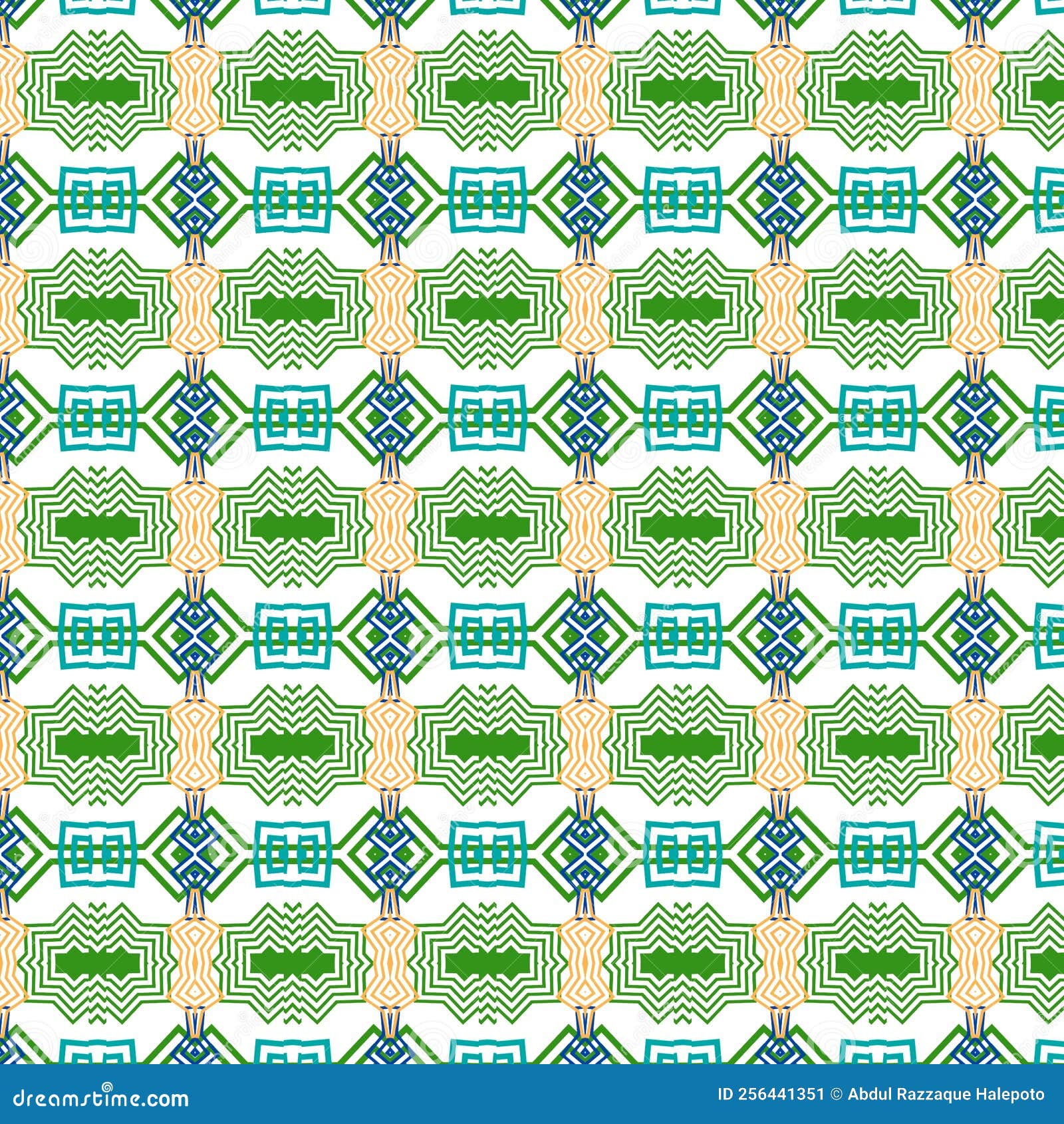 Seamless Abstract Pattern Artwork Made with Repetitive Geometry Shapes ...