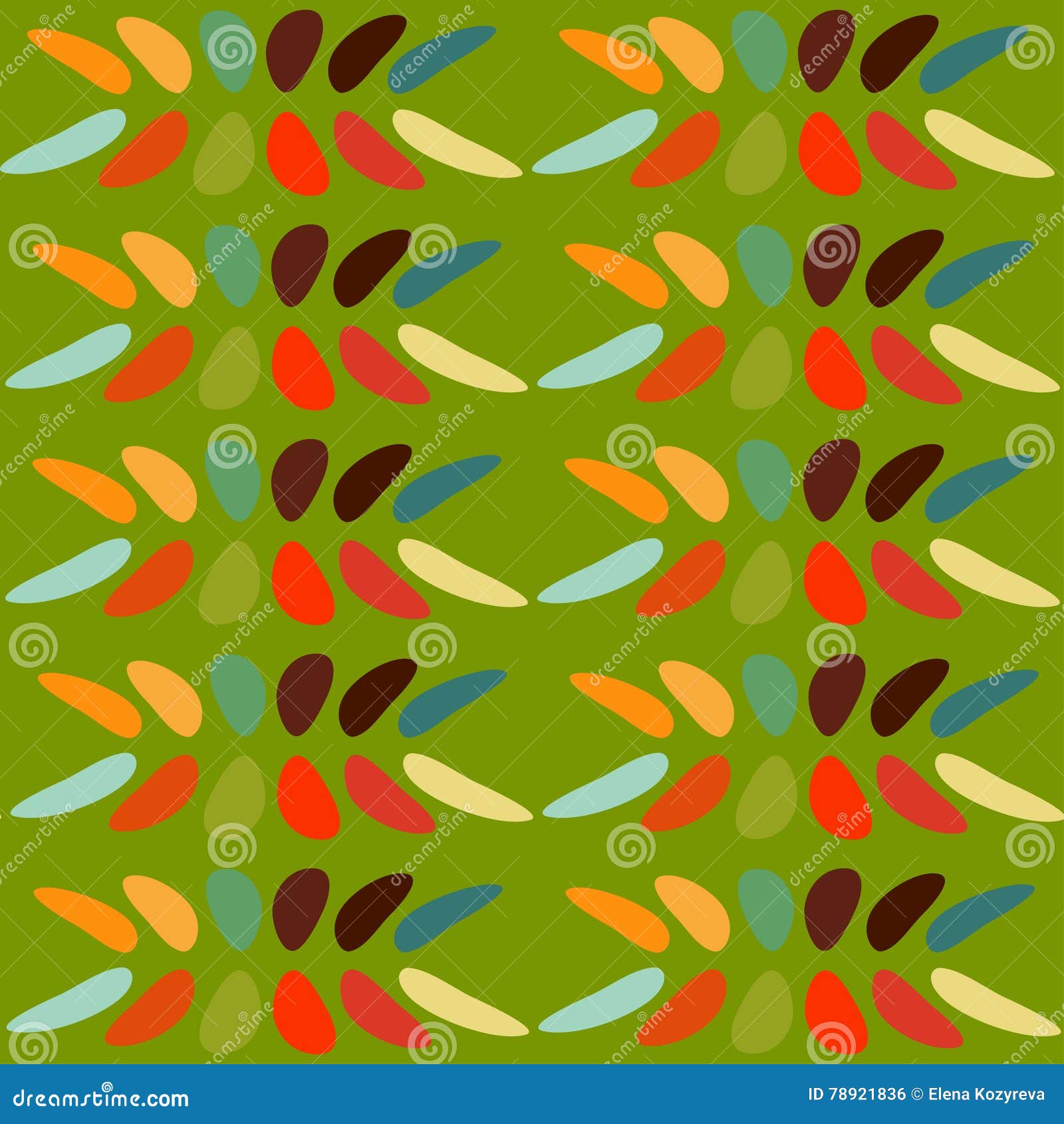 Seamless Abstract Pattern Bright Colors. Stock Vector - Illustration of ...