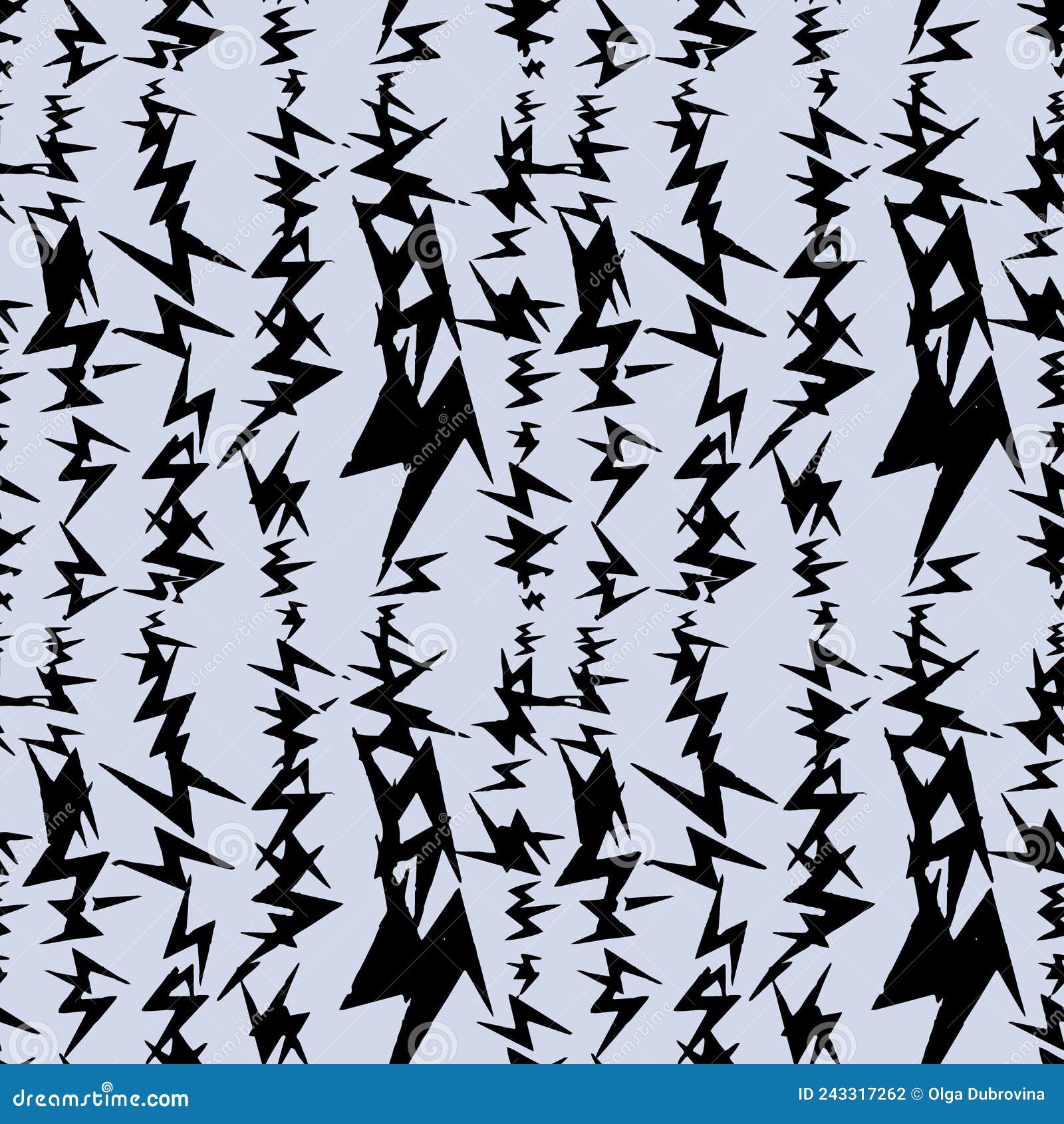 Seamless Abstract Pattern of Broken Geometric Shapes. Brush Strokes are ...