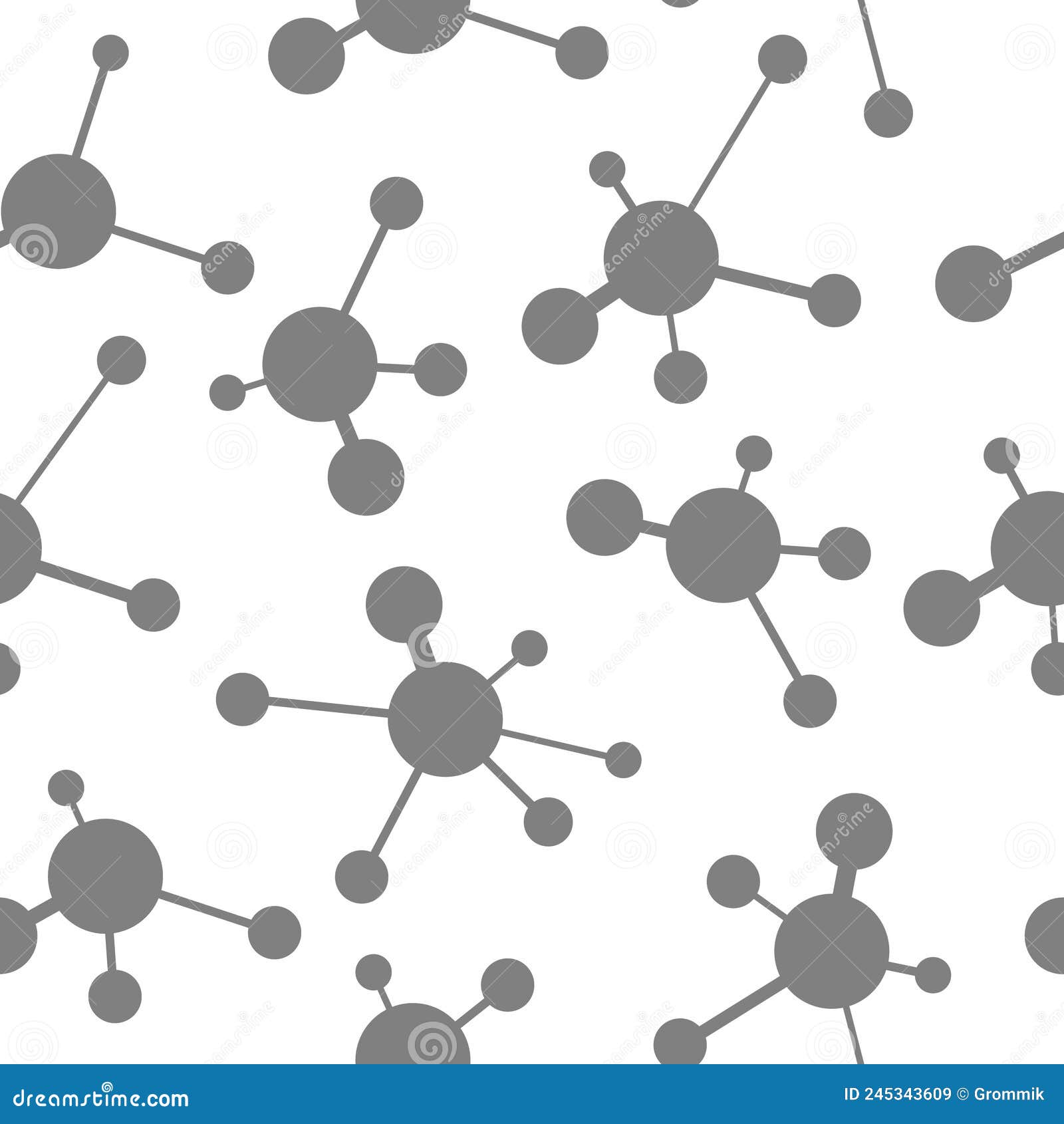 Seamless Abstract Pattern of Circles Connected by Lines for Texture ...
