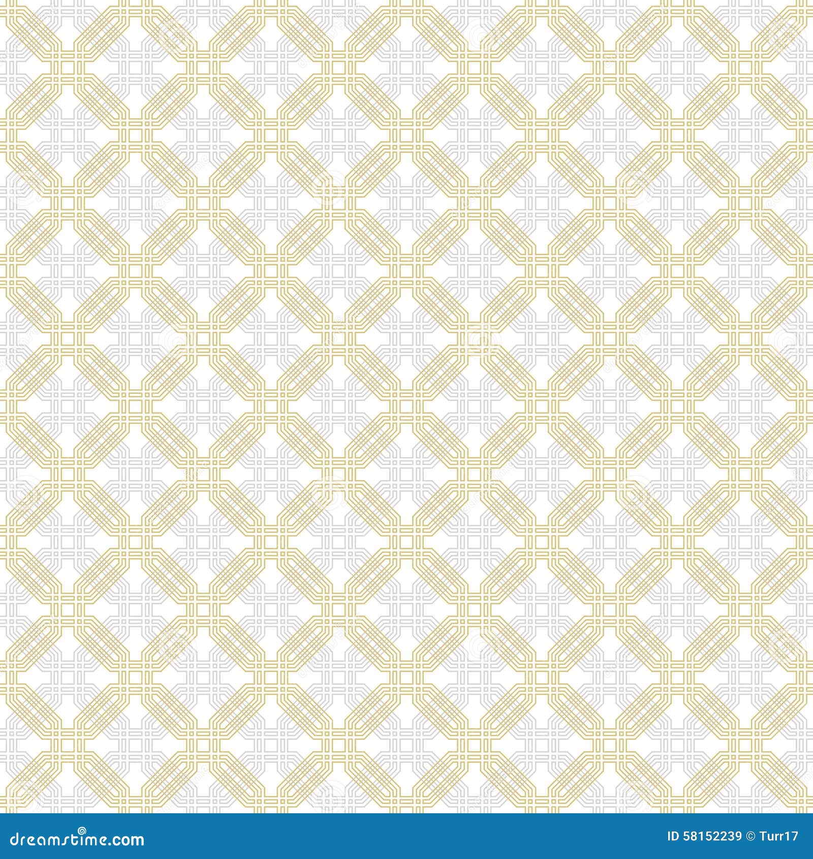 Seamless Abstract Pattern Stock Illustration Illustration Of Golden
