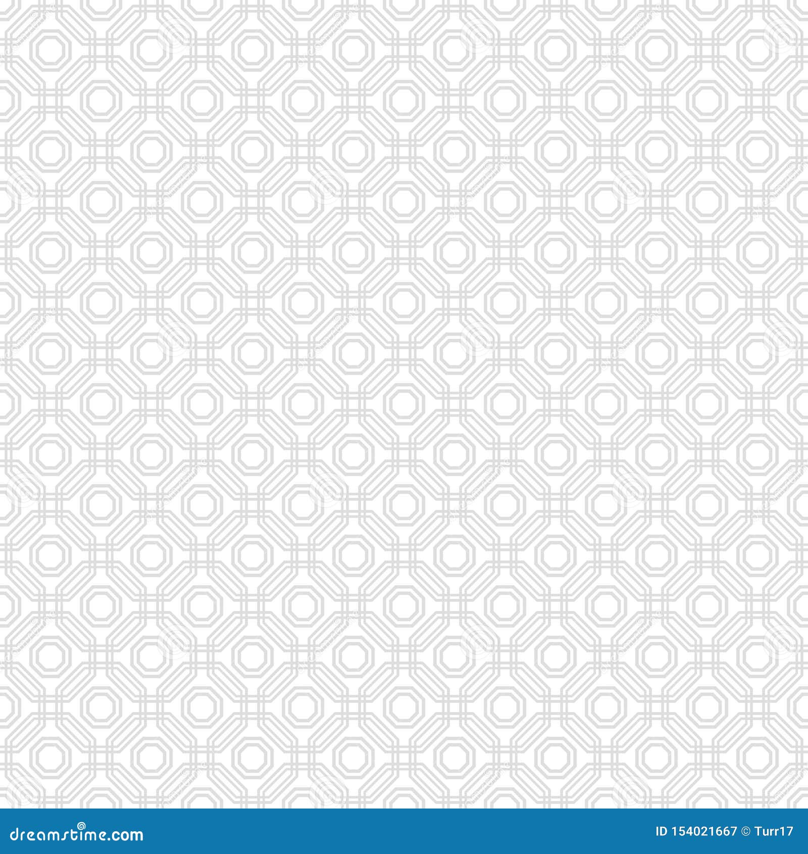 Seamless Abstract Pattern with Octagons Stock Illustration ...