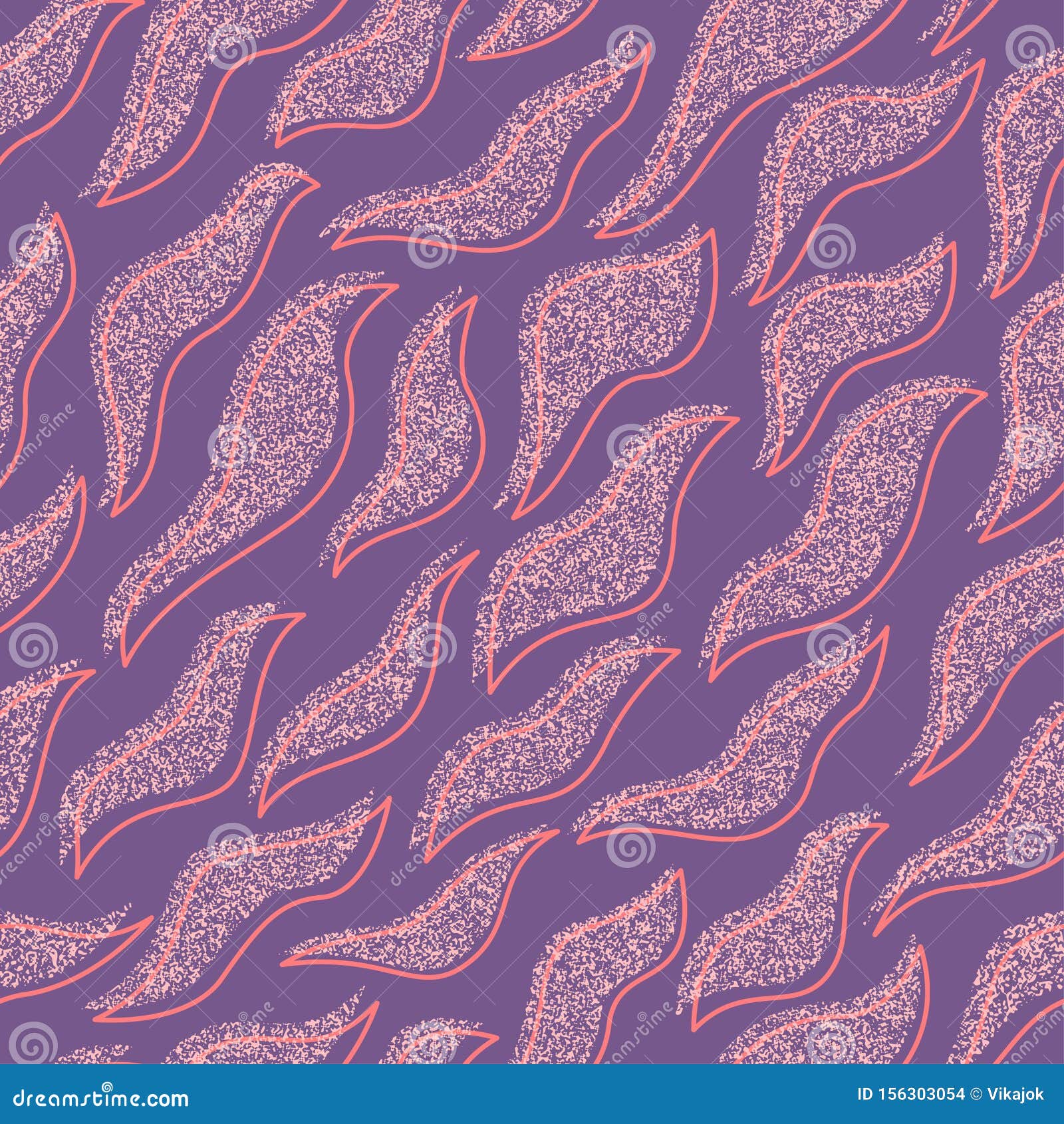 Seamless Abstract Pattern, Purple Wavy Background, Universal Wallpaper ...