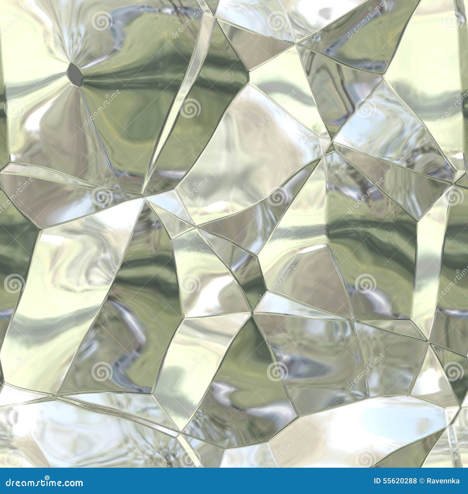 Seamless Abstract Pattern of Silver-gold Damaged Foil Stock ...