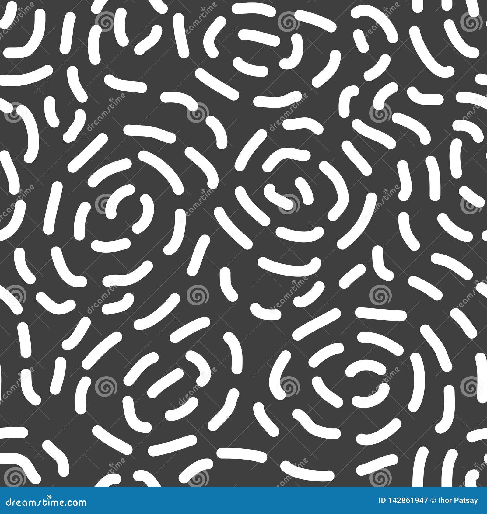 Seamless swirl pattern stock vector. Illustration of abstract - 142861947