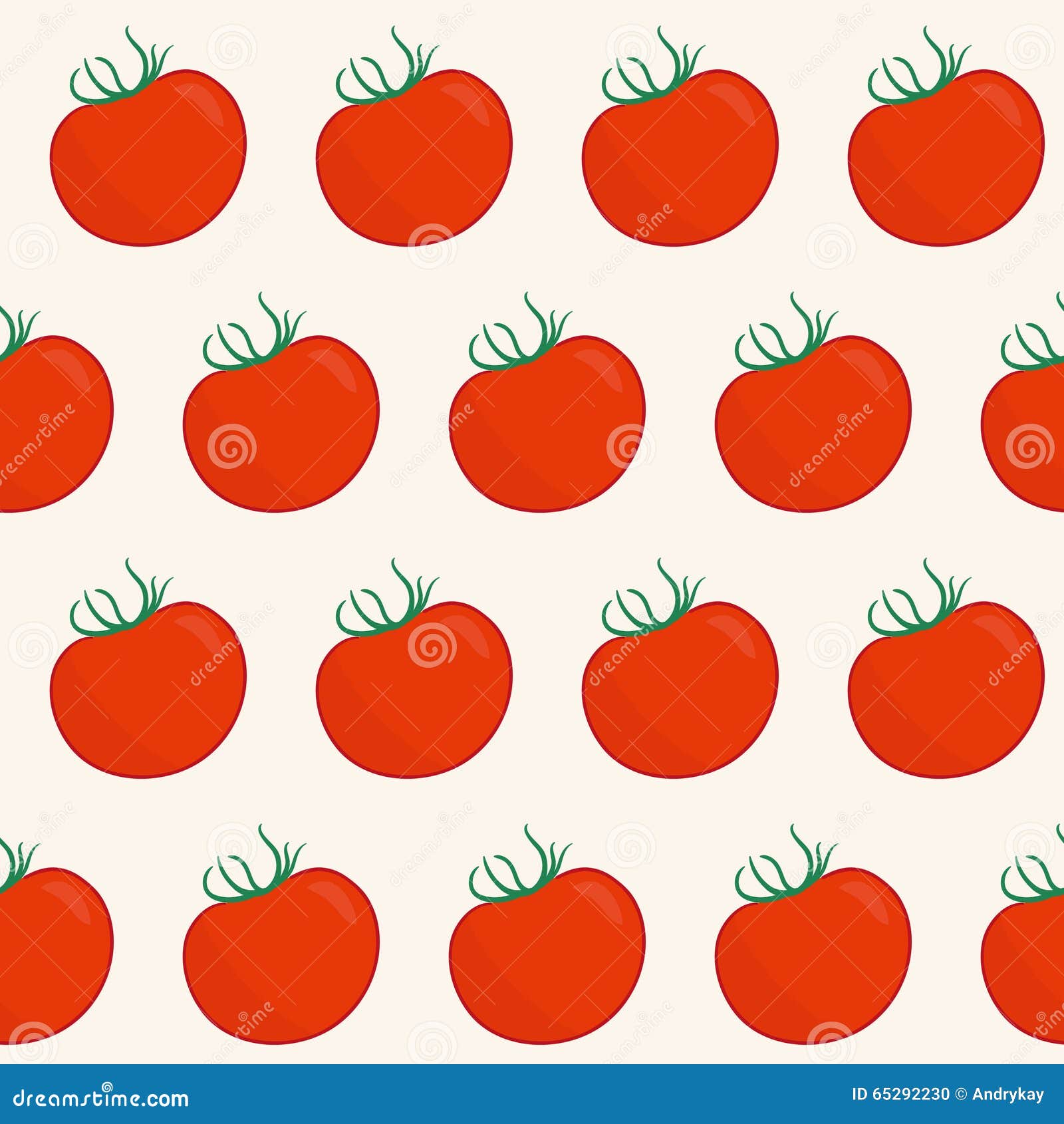 Seamless Abstract Pattern with Tomatoes. Stock Vector - Illustration of ...