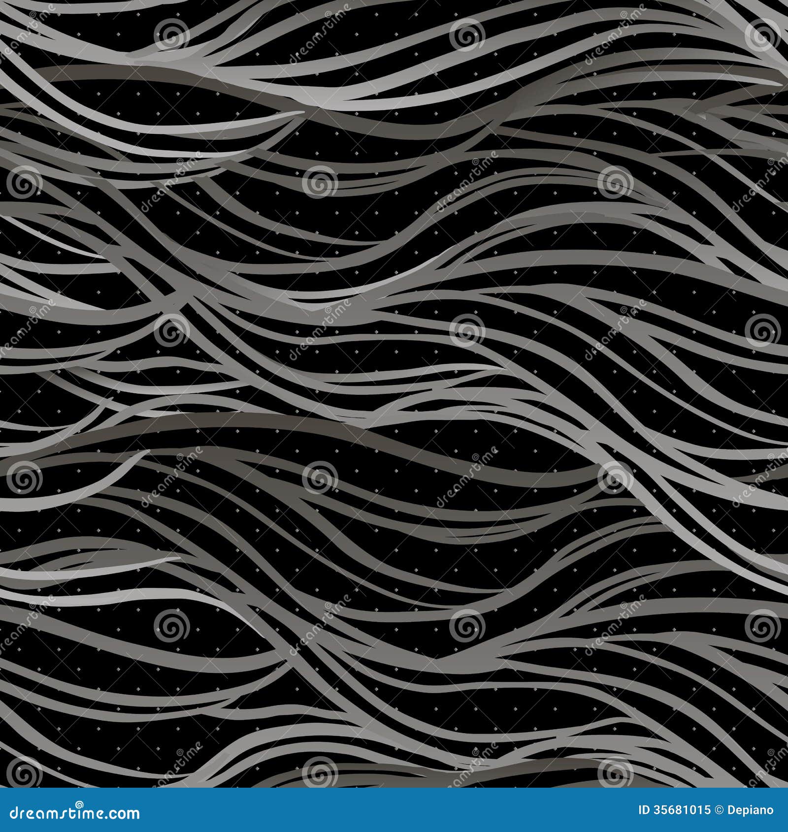 Seamless Abstract Pattern, Waves Background Stock Vector - Illustration of outline, pattern ...