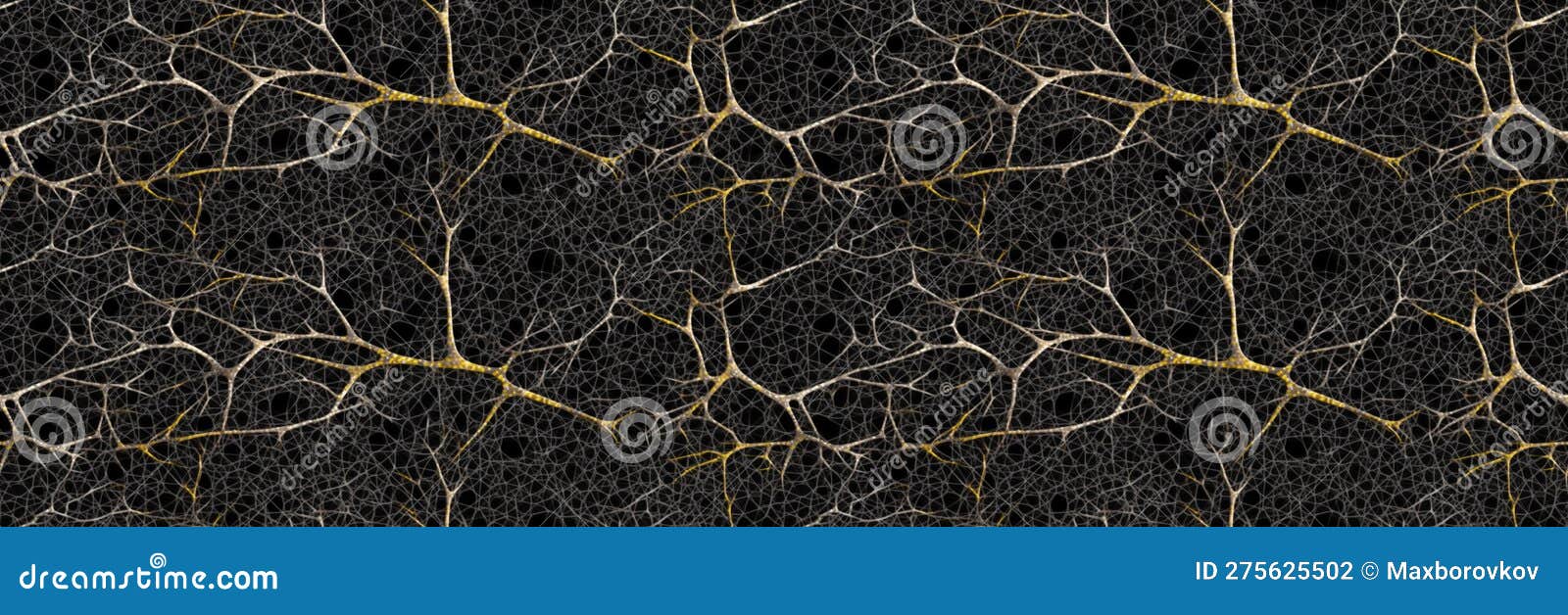 White Roots Big Tree on the Ground Surface Over Black. AI Generative ...