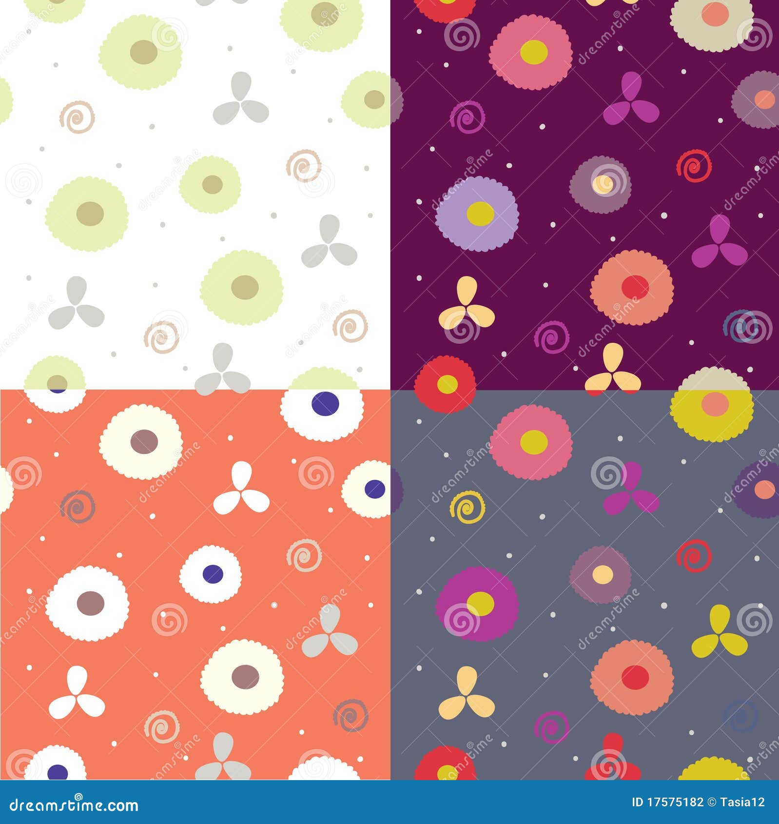 Seamless abstract patters stock vector. Illustration of graphic - 17575182