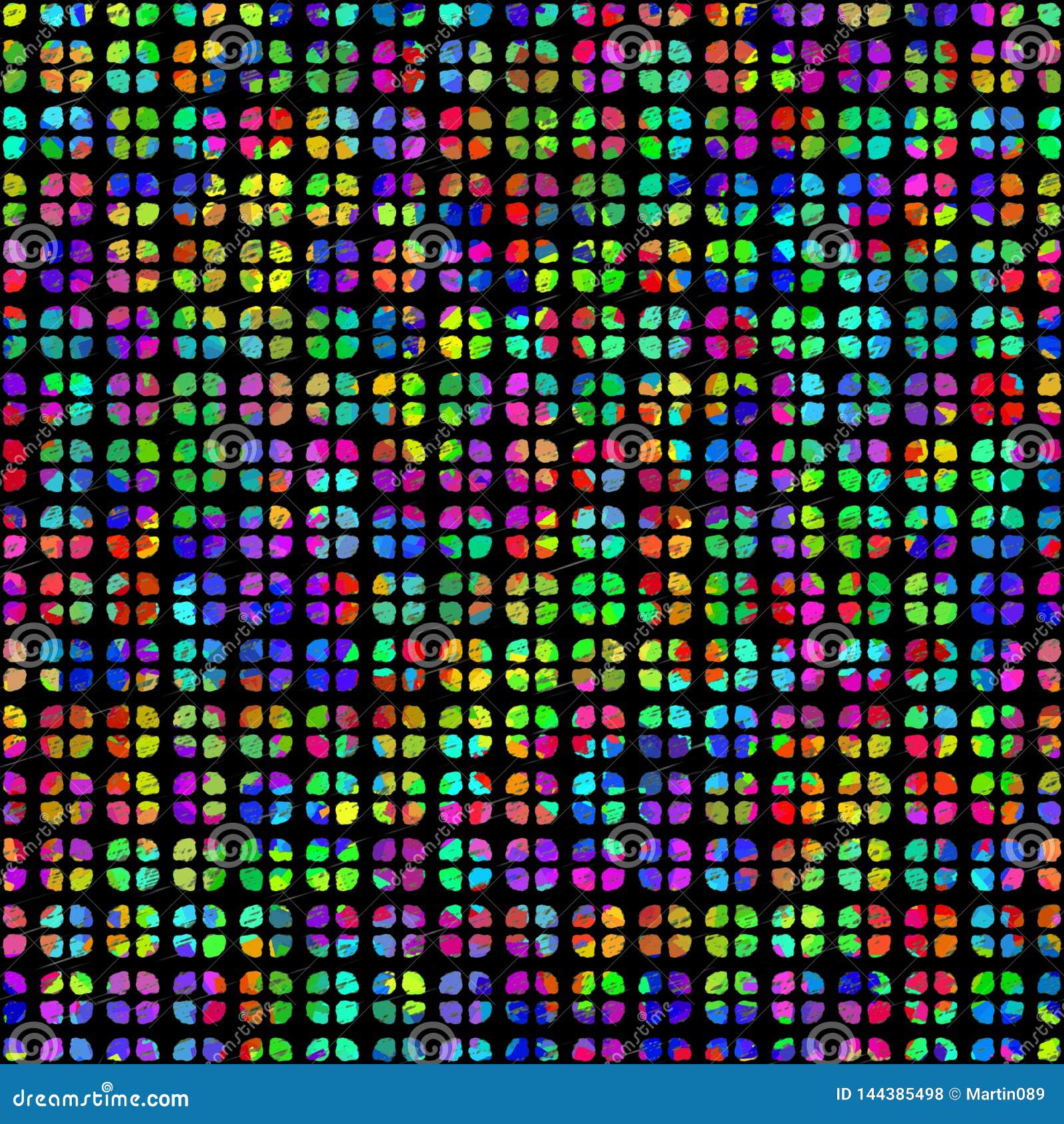 Seamless Abstract Rainbow Texture or Pattern Stock Illustration ...