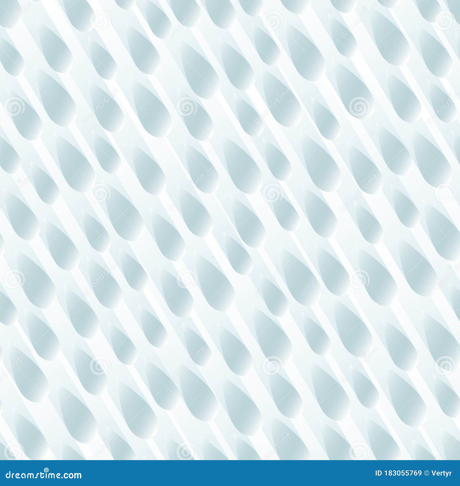 Seamless Rainfall Texture. Rain Drop. Vector Isolated On Transparent ...