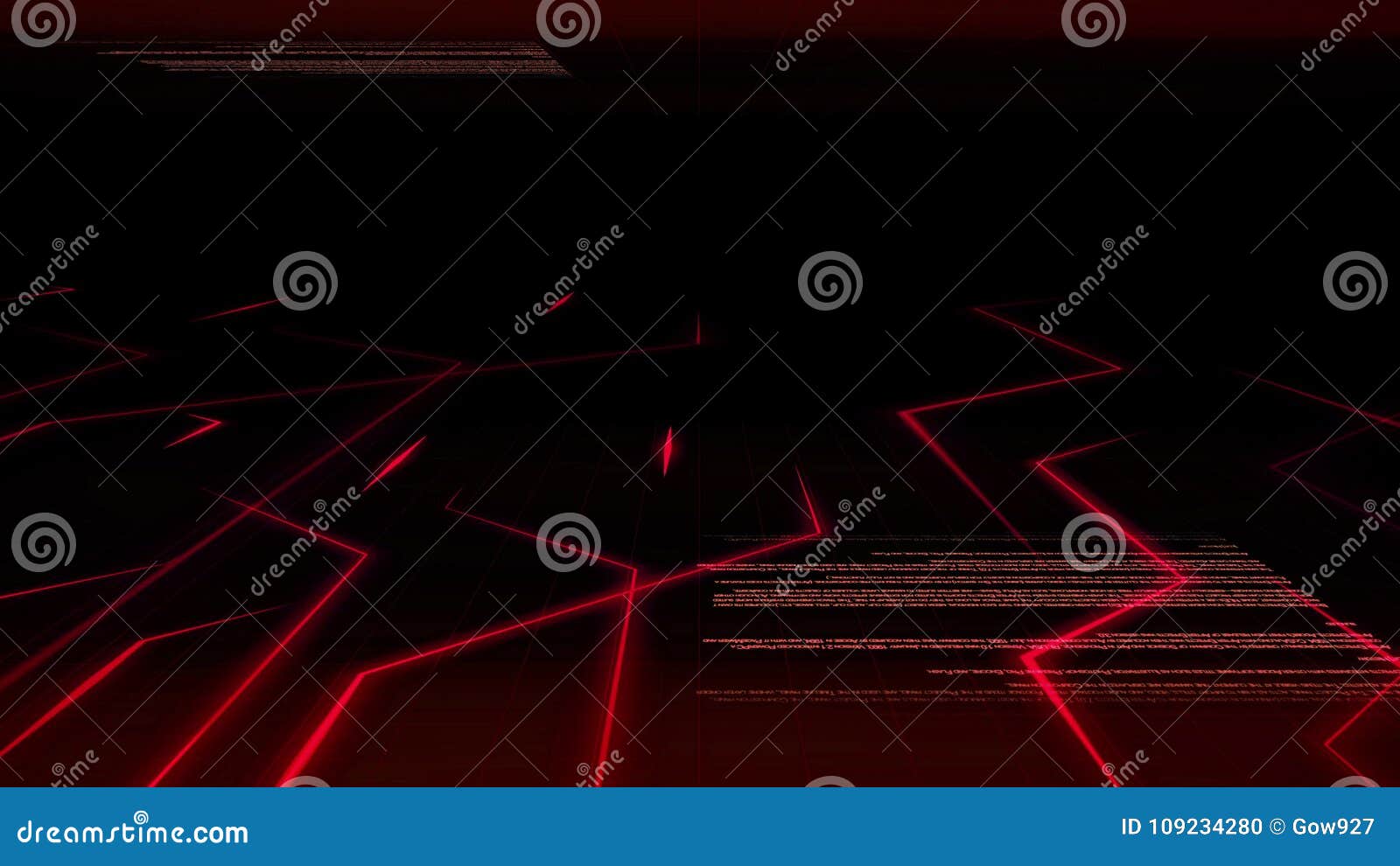 Seamless Abstract Red Warning Light Animation Background Pattern of ...