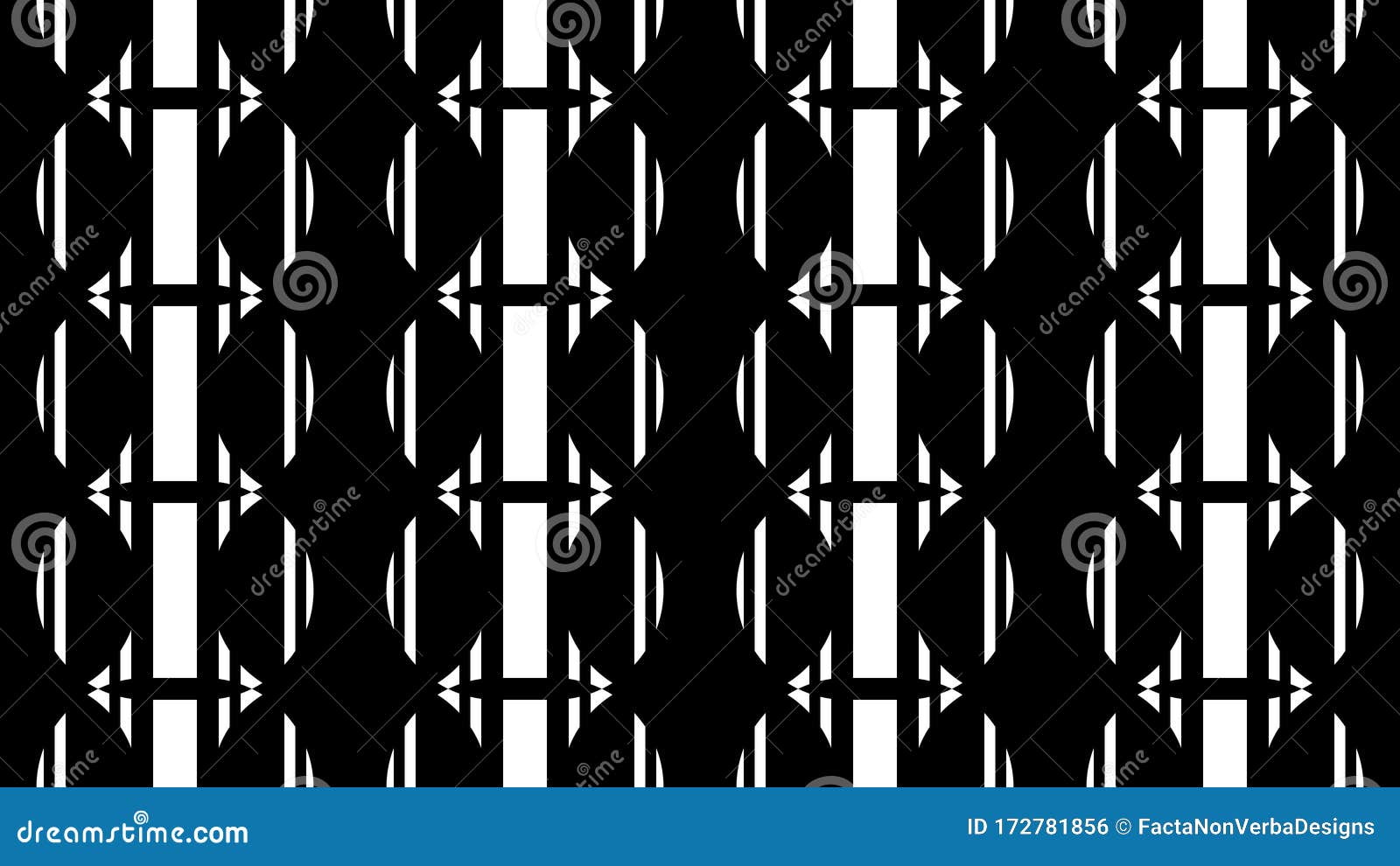 Seamless Abstract Retro Pattern Illustration 3d Render Stock ...