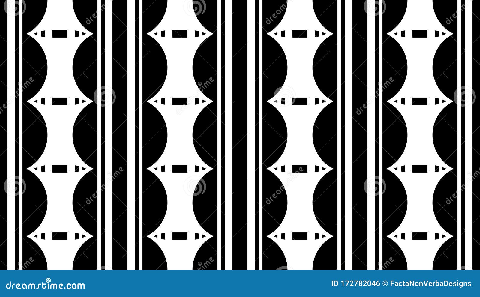 Seamless Abstract Retro Pattern Illustration 3d Render Stock ...