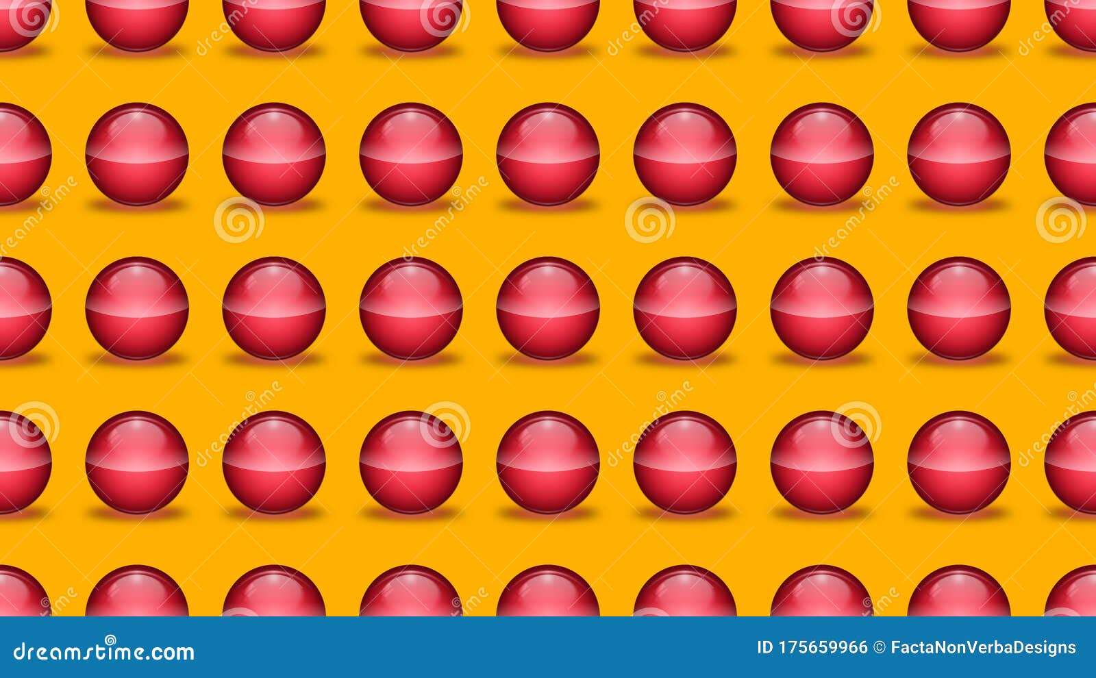 Seamless Abstract Spheres Pattern Illustration 3d Render Stock ...
