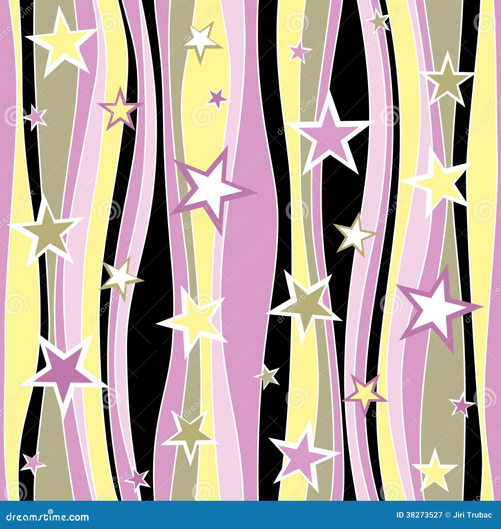 Seamless Abstract Stellar Pattern Stock Vector - Illustration of animal ...