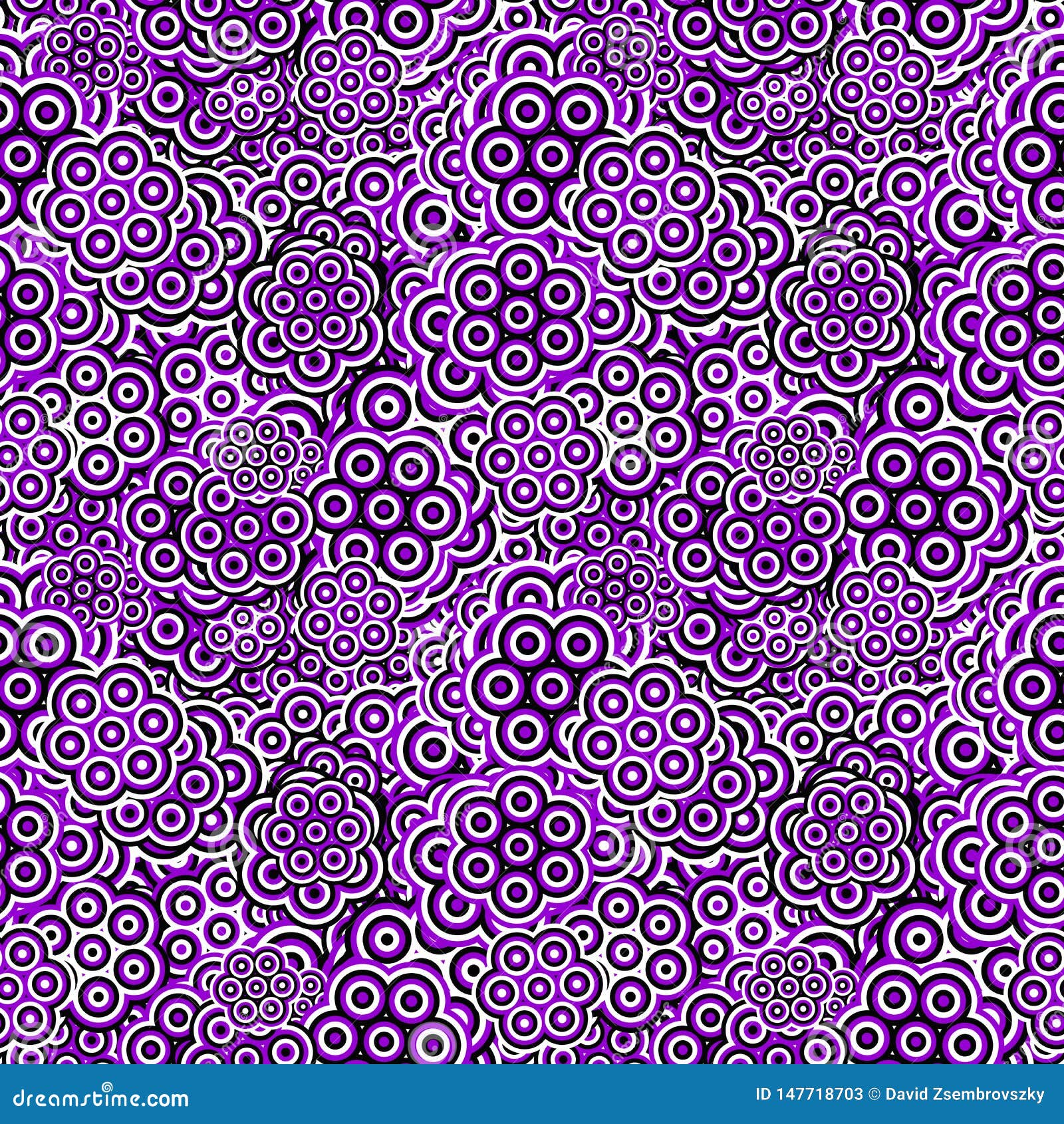 Seamless Abstract Stylized Floral Pattern Wallpaper Stock Vector ...