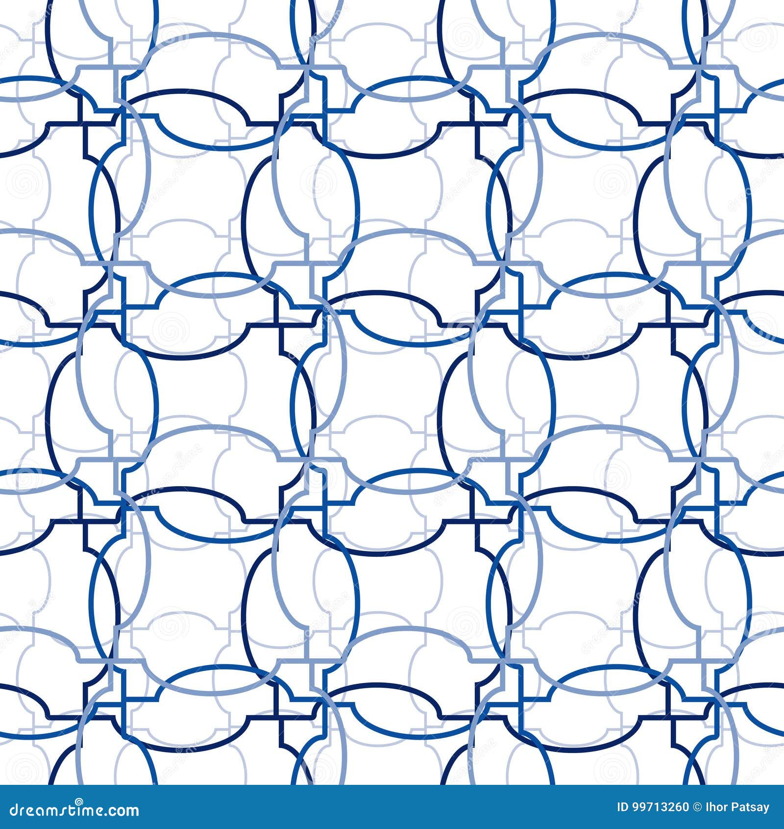 Seamless swirl pattern stock vector. Illustration of repetition - 99713260