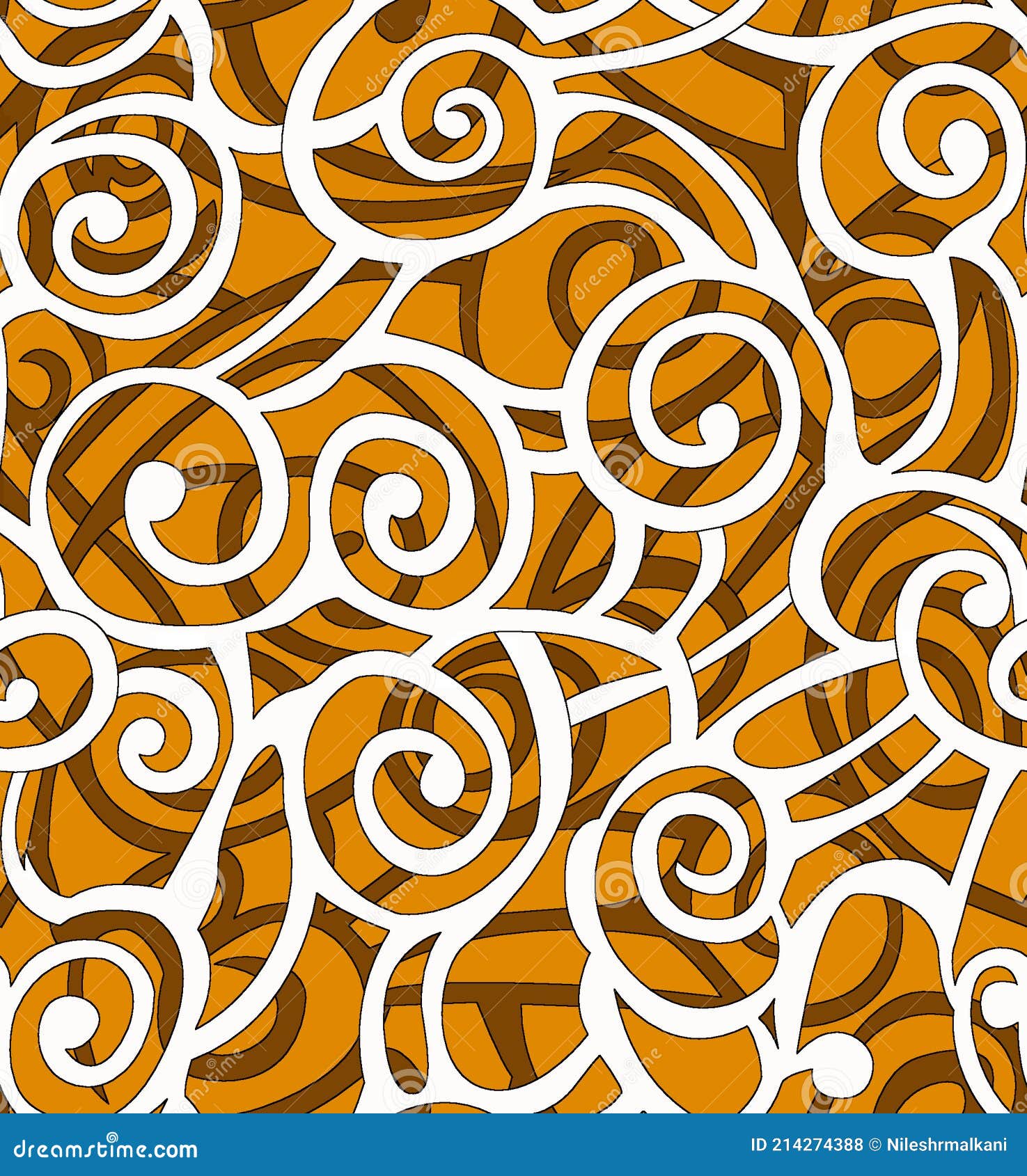 Swirly Pattern Background Wallpaper Design Layout Stock Photography ...