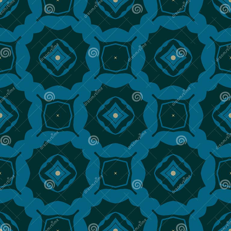 Seamless Abstract Tiled Pattern Web Background, Vintage Symmetrical ...