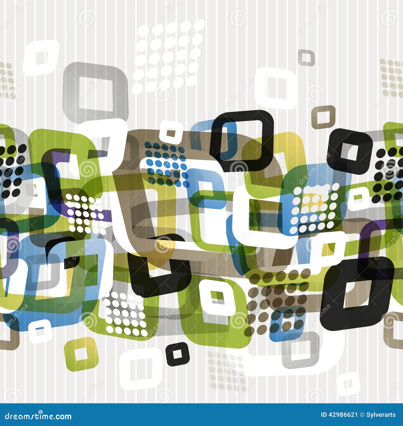 Seamless Abstract Vector Background. Stock Vector - Illustration of ...