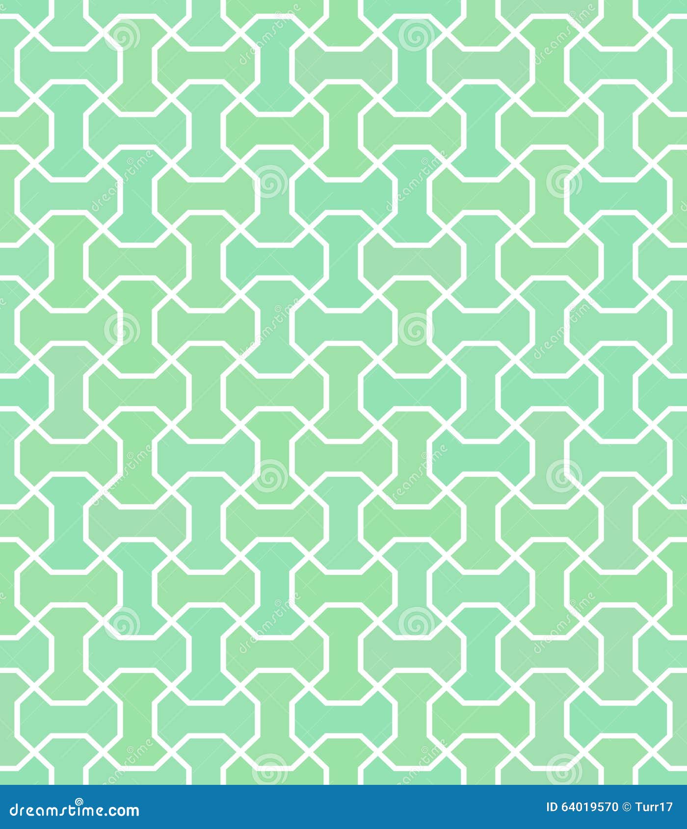 Seamless Abstract Vector Pattern Stock Vector - Illustration of green ...