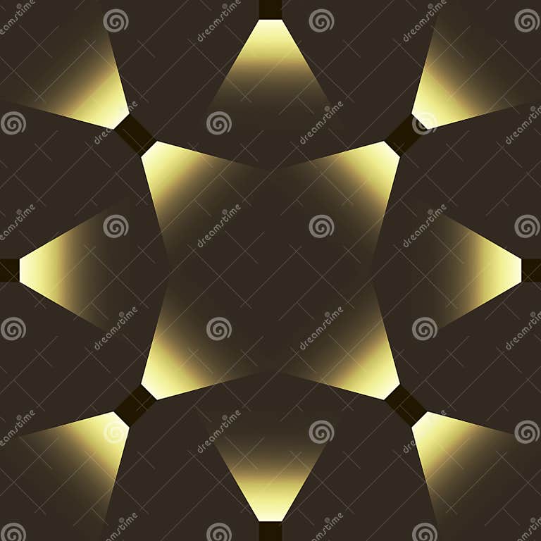 Seamless Abstract Vector Pattern with Light Effect Stock Vector ...