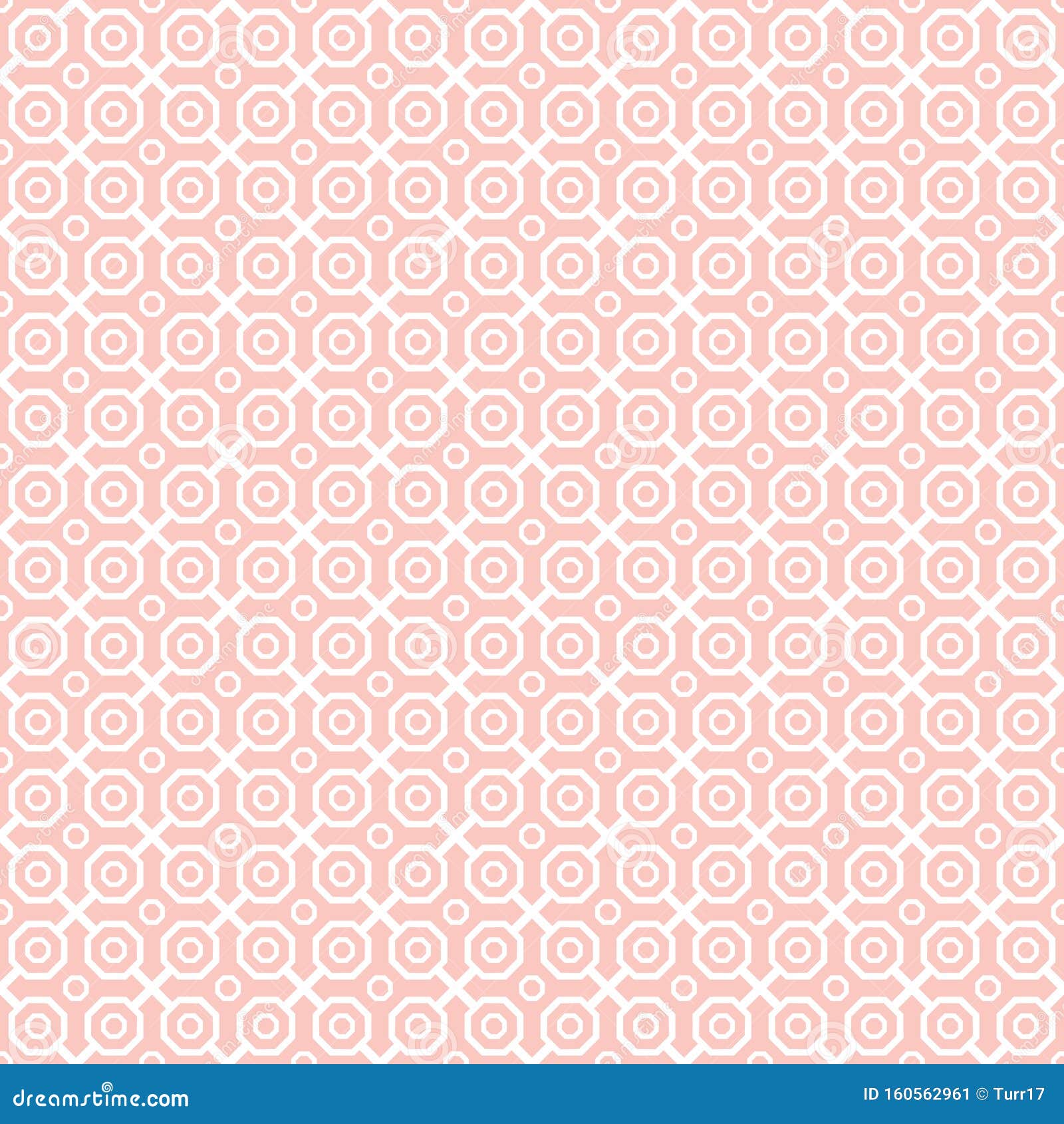 Seamless Abstract Vector Pattern with Octagons Stock Vector ...