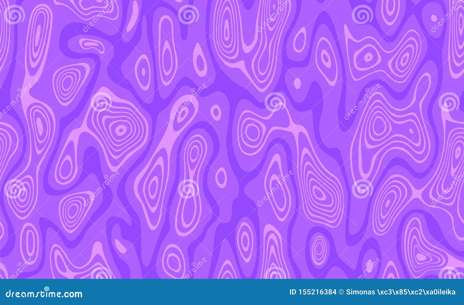 Abstract Seamless Vector Pattern. Water Ripples, Waves, Maze of Wavy ...