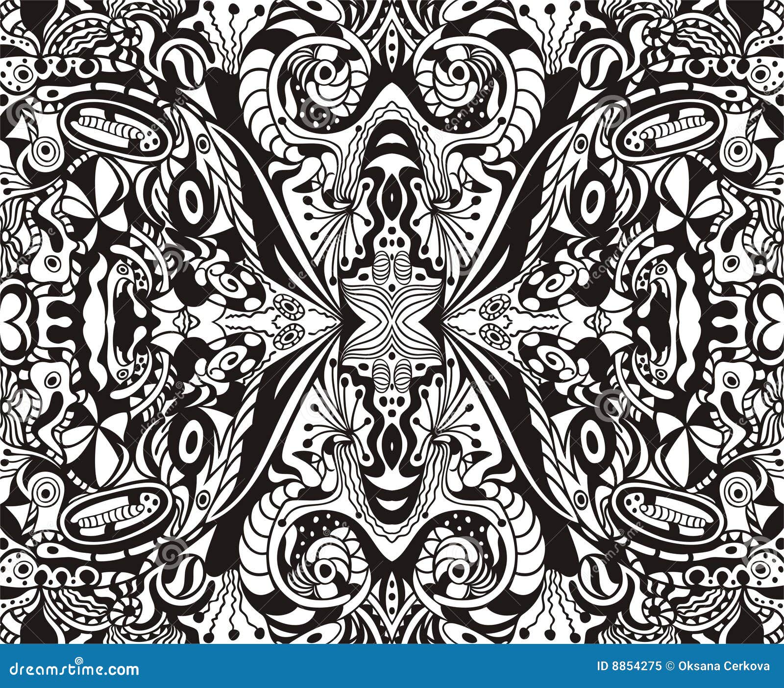 Seamless Abstract Vector Wallpaper Stock Vector - Illustration of ...