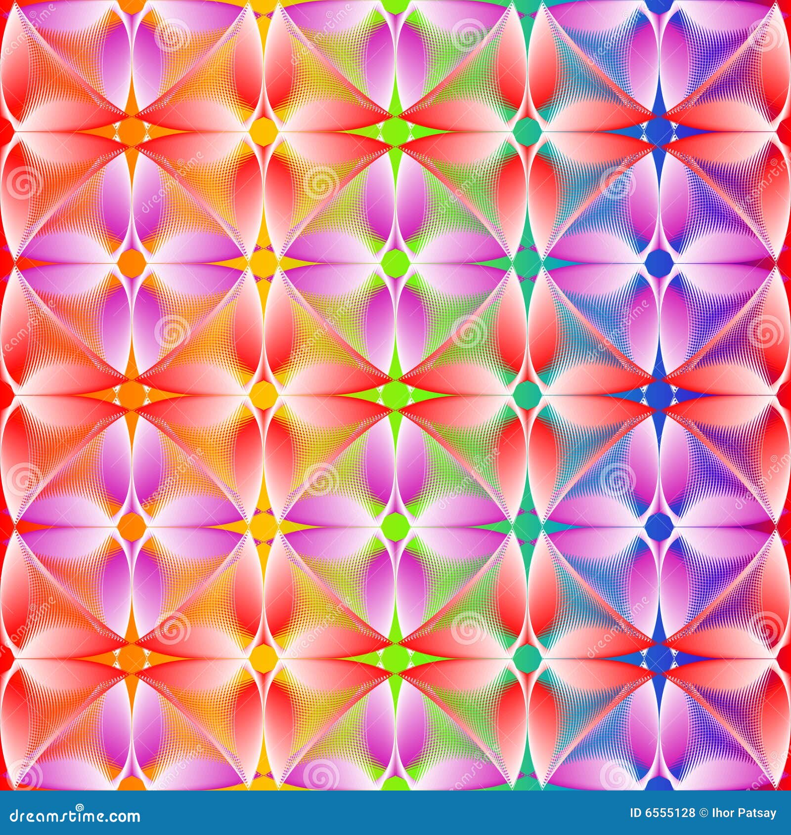 Seamless Abstract Vivid Pattern Stock Vector - Illustration of style ...