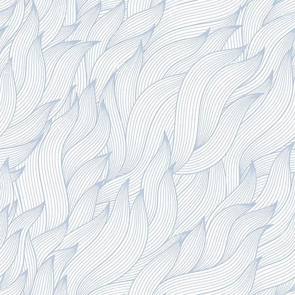 Seamless Abstract Hand-drawn Waves Pattern, Wavy Background. Stock ...
