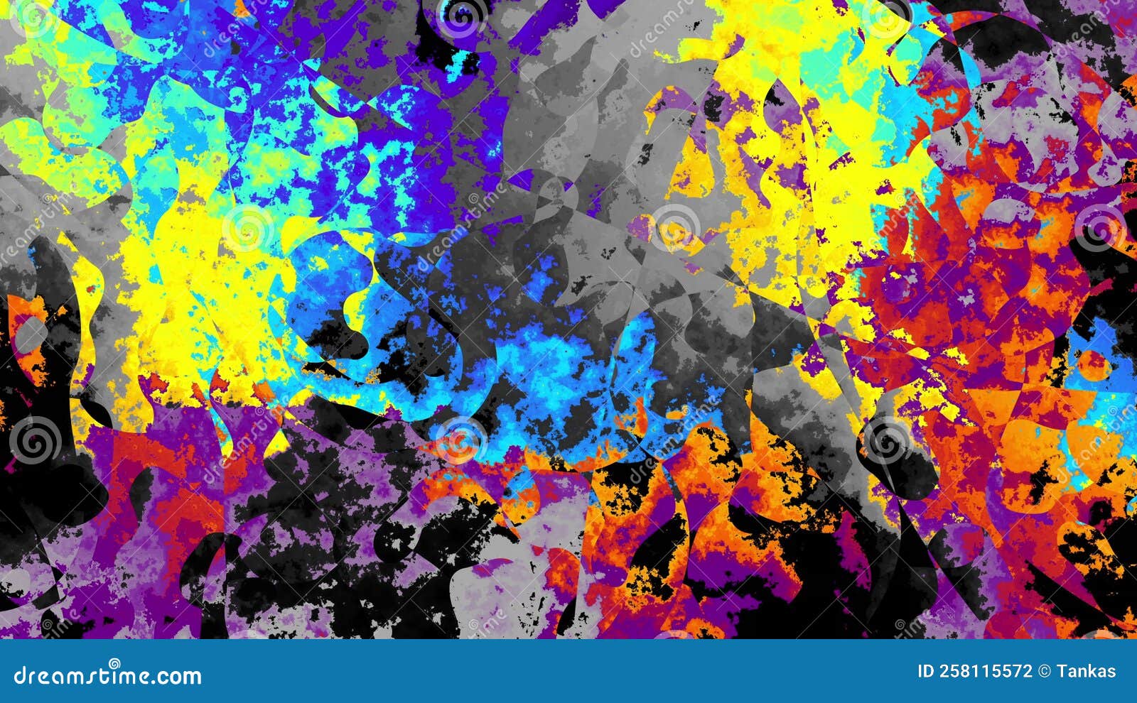 Seamless Abstract Wavy Background for Loop Playback. 4k Video Stock ...