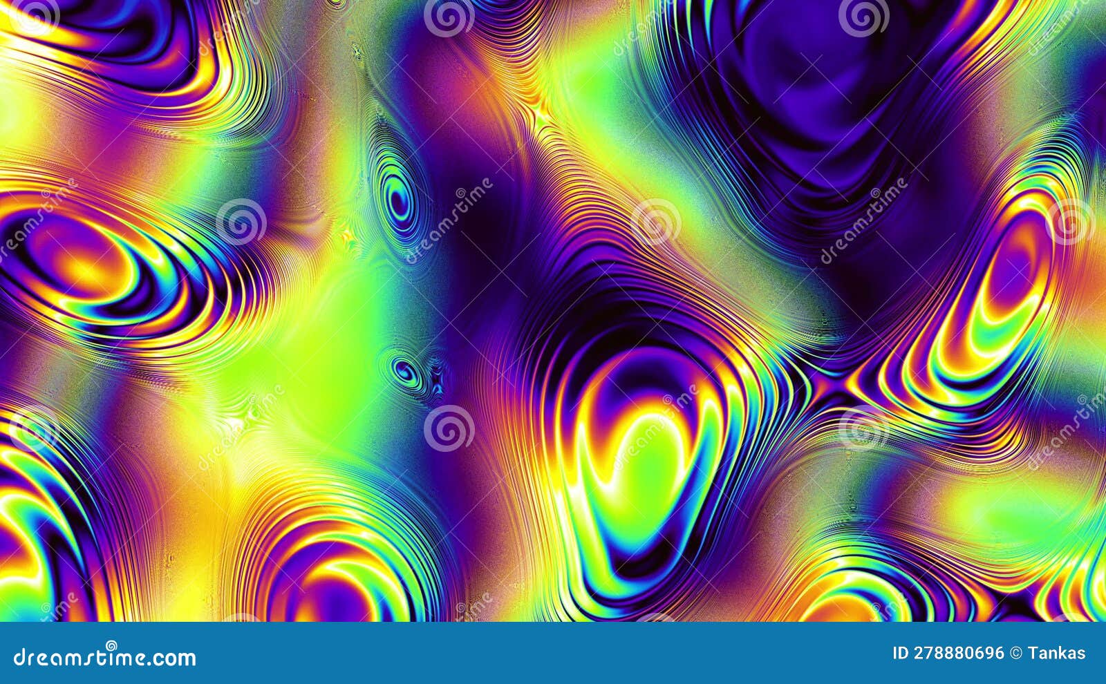 Seamless Abstract Wavy Background for Loop Playback. 4k Video. Moving ...
