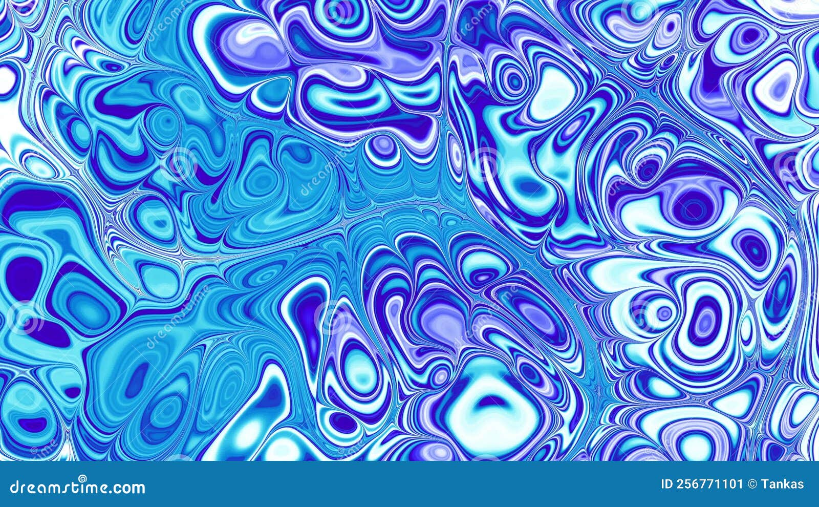 Seamless Abstract Wavy Background for Loop Playback. Stock Video ...