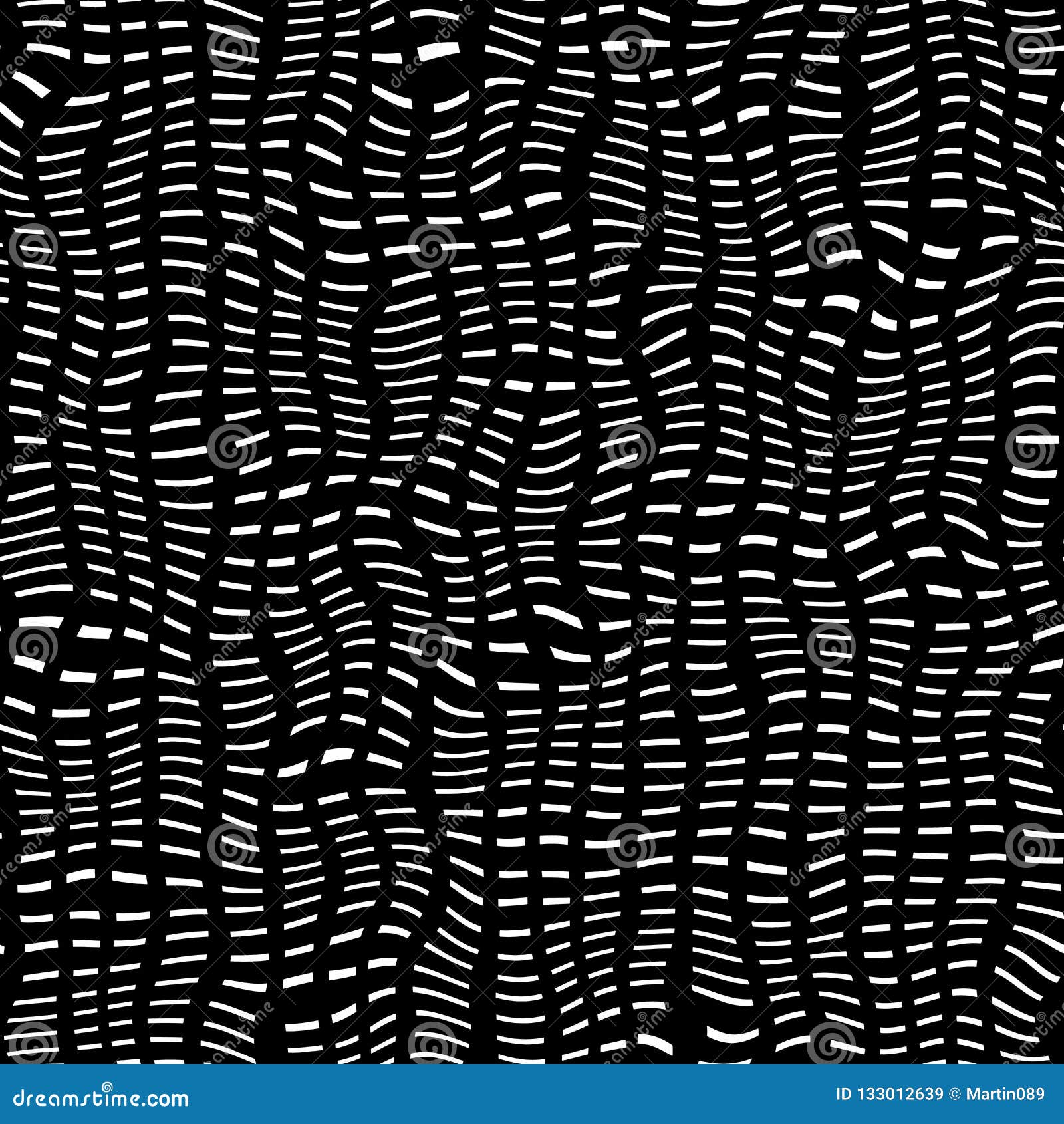 Seamless Abstract Wavy Texture with Sticks Stock Illustration ...