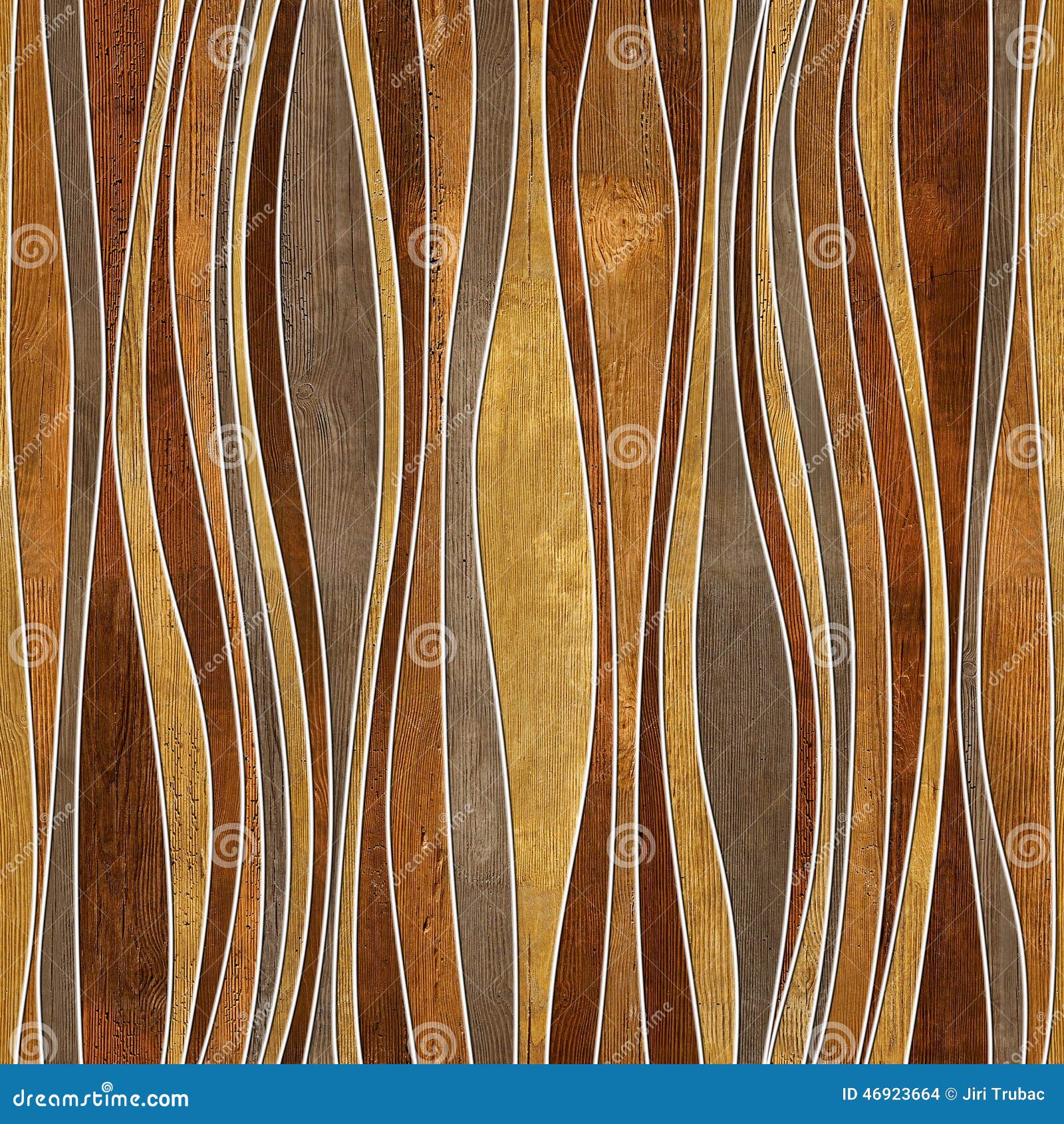 Seamless Abstract Wooden Pattern Stock Photo - Image of abstract ...